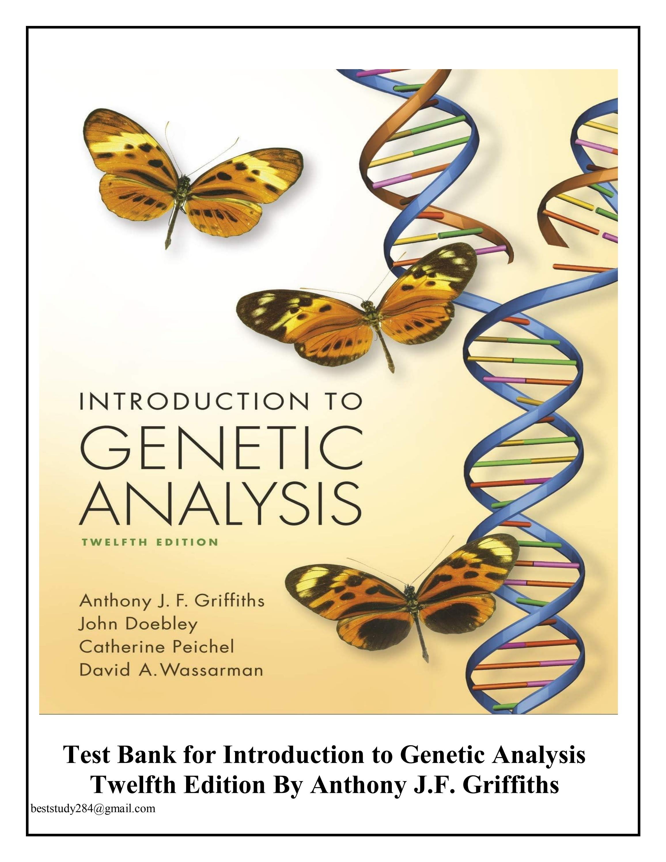 Test Bank for Introduction to Genetic Analysis Twelfth Edition by ...