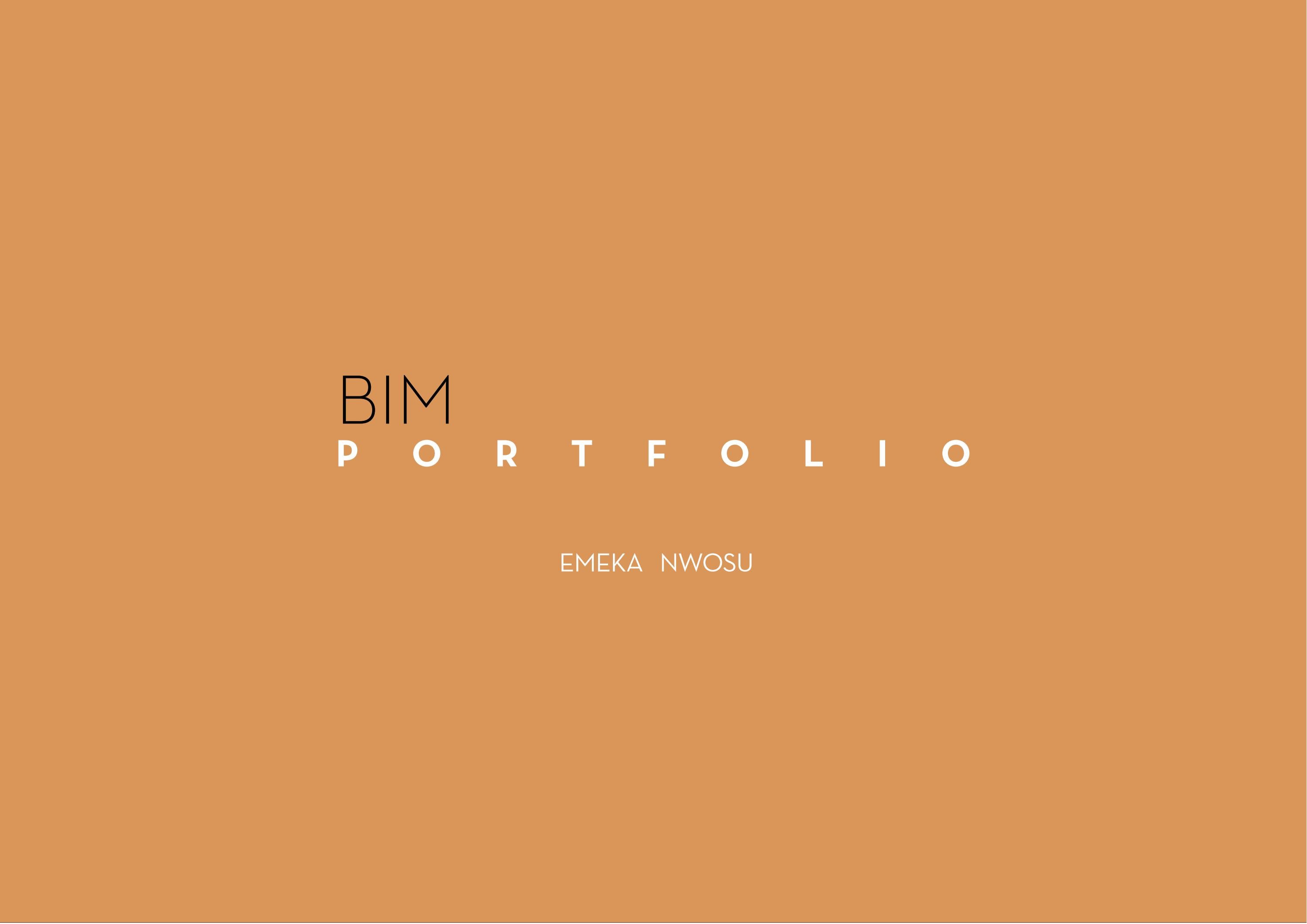 BIM Portfolio by Emeka Nwosu by Emeka Nwosu - Issuu