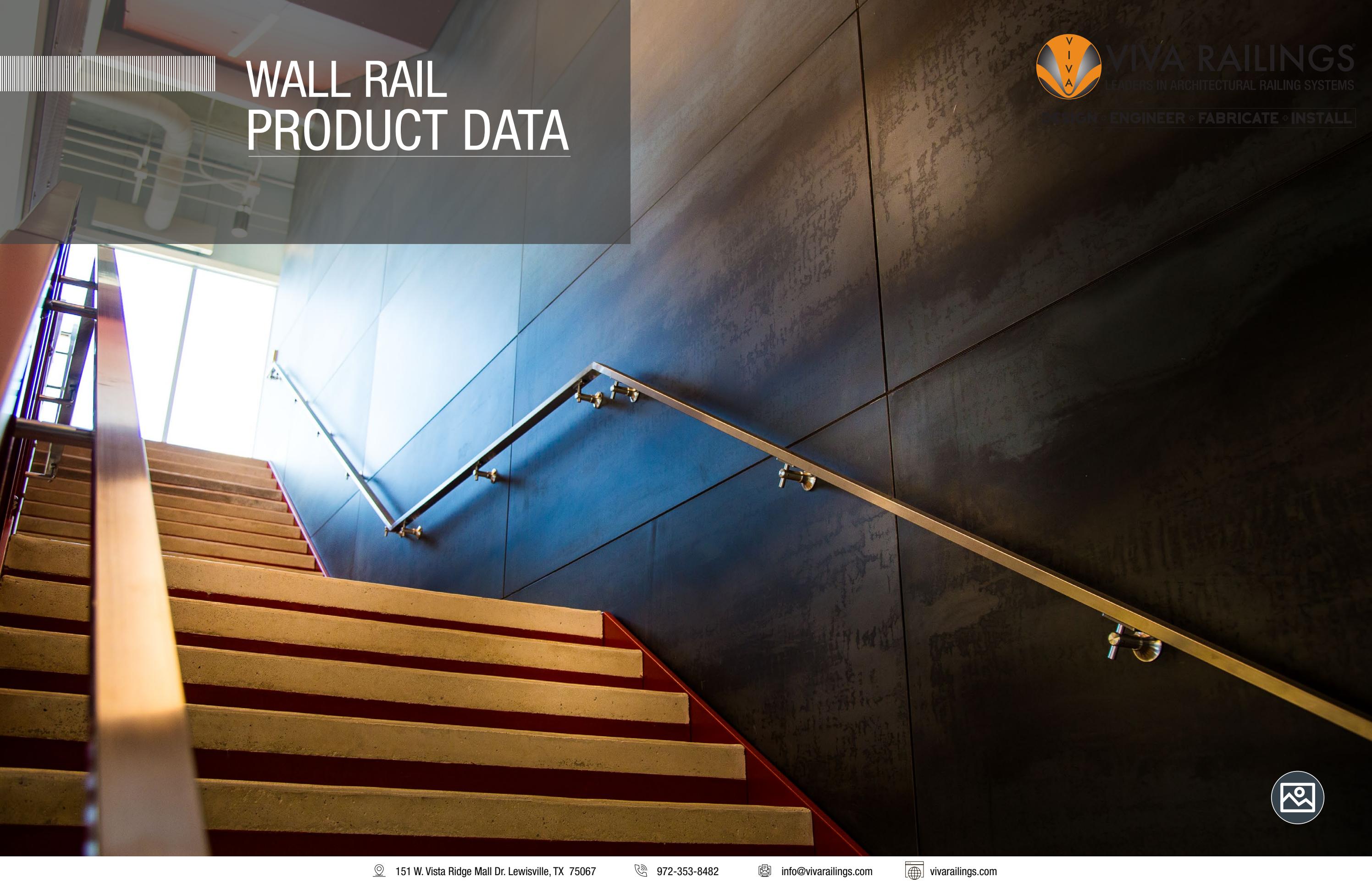WALL RAIL Product Data by viva.railings - Issuu