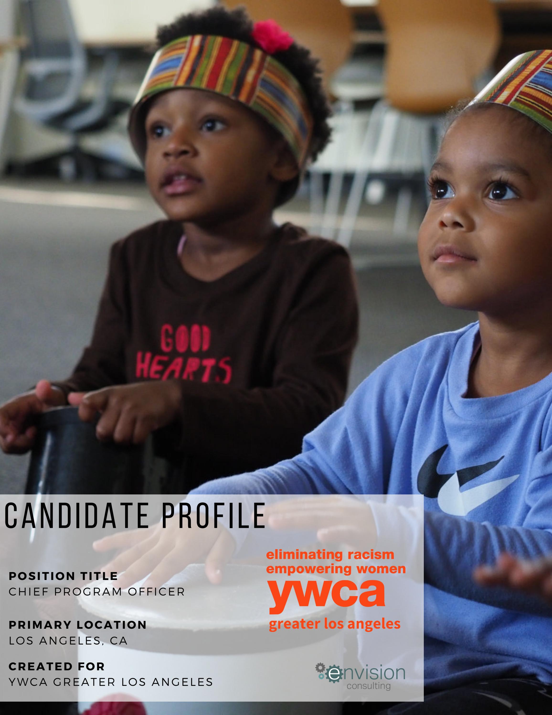 YWCA Greater Los Angeles Chief Program Officer by Envision Consulting ...