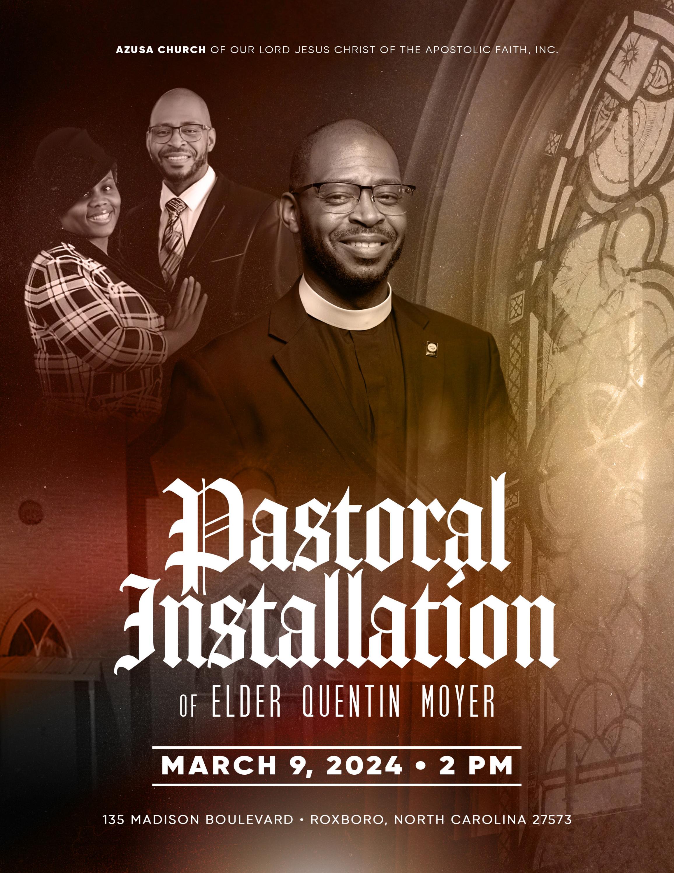 Moyer Pastoral Installation Booklet by Dixon Media - Issuu