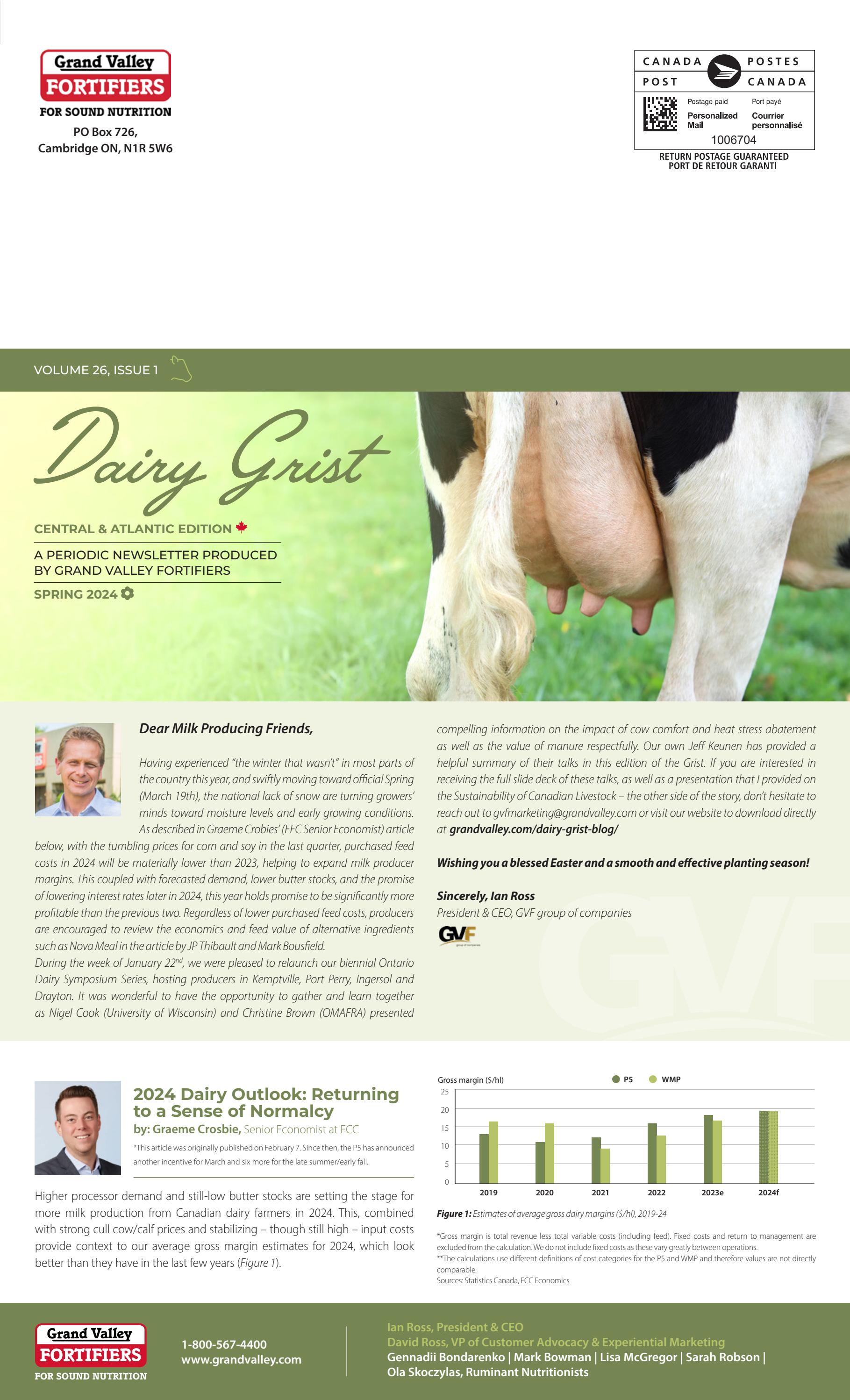 Eastern Dairy Grist - Spring 2024 by Grand Valley Fortifiers - Issuu
