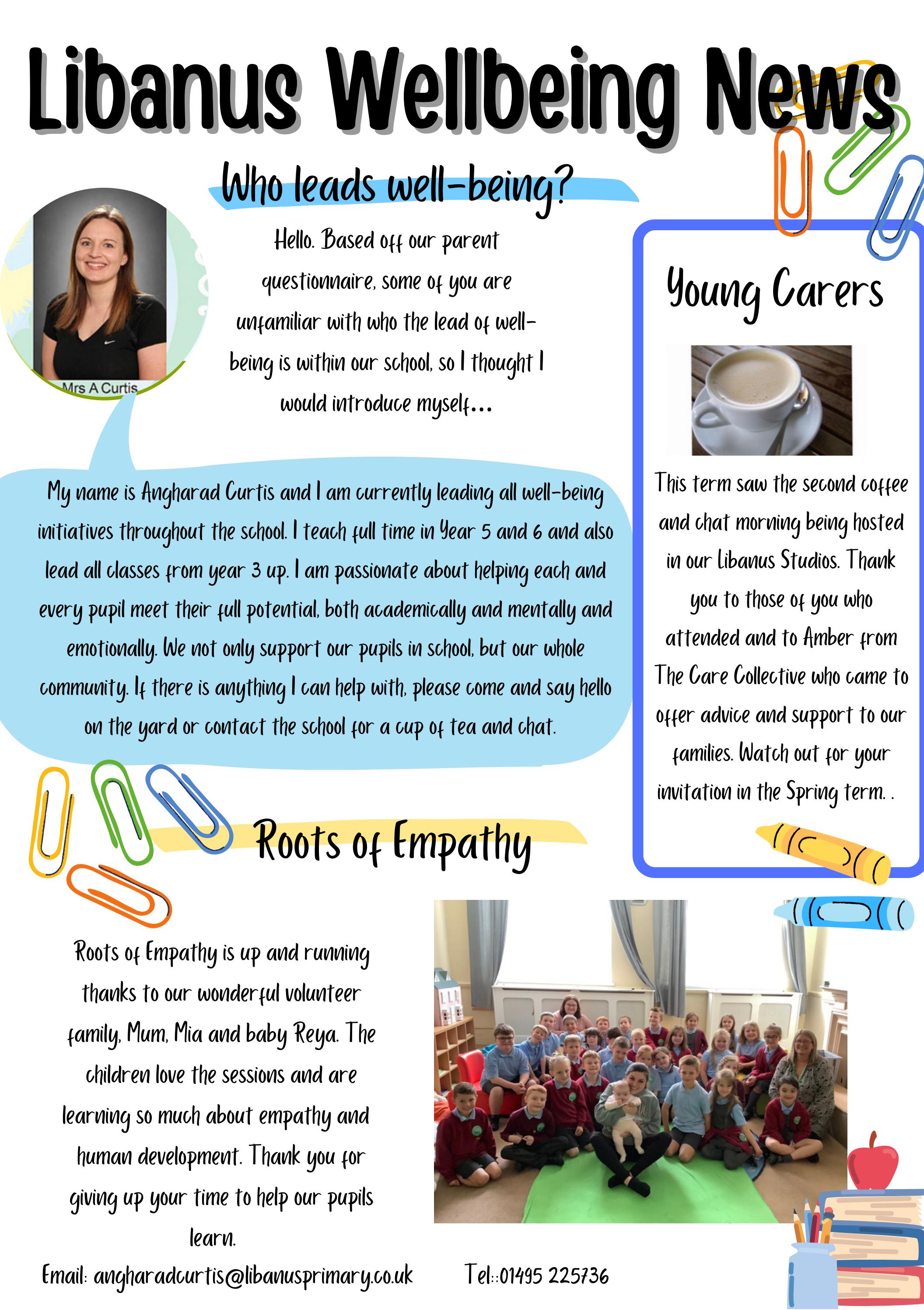 Wellbeing Newsletter December 2023 by Schudio - Issuu