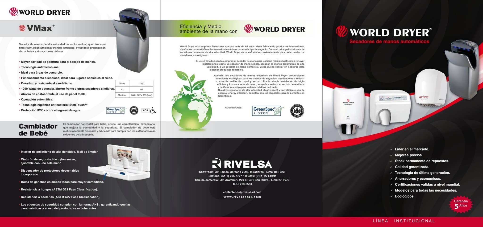 Catálogo World dryer - RIVELSA by Rivelsa - Issuu