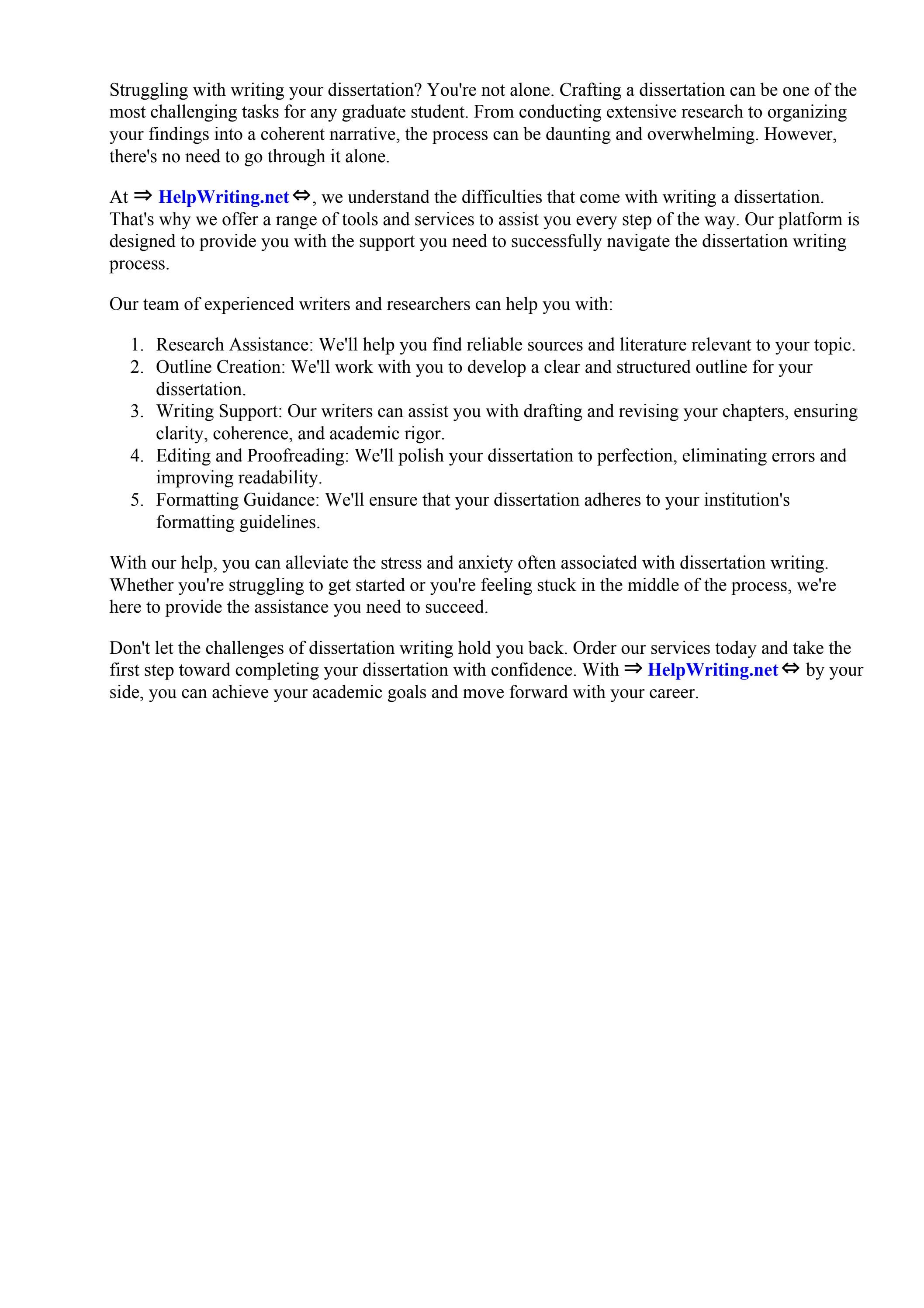 Tools For Dissertation Writing by Crystal Chase - Issuu