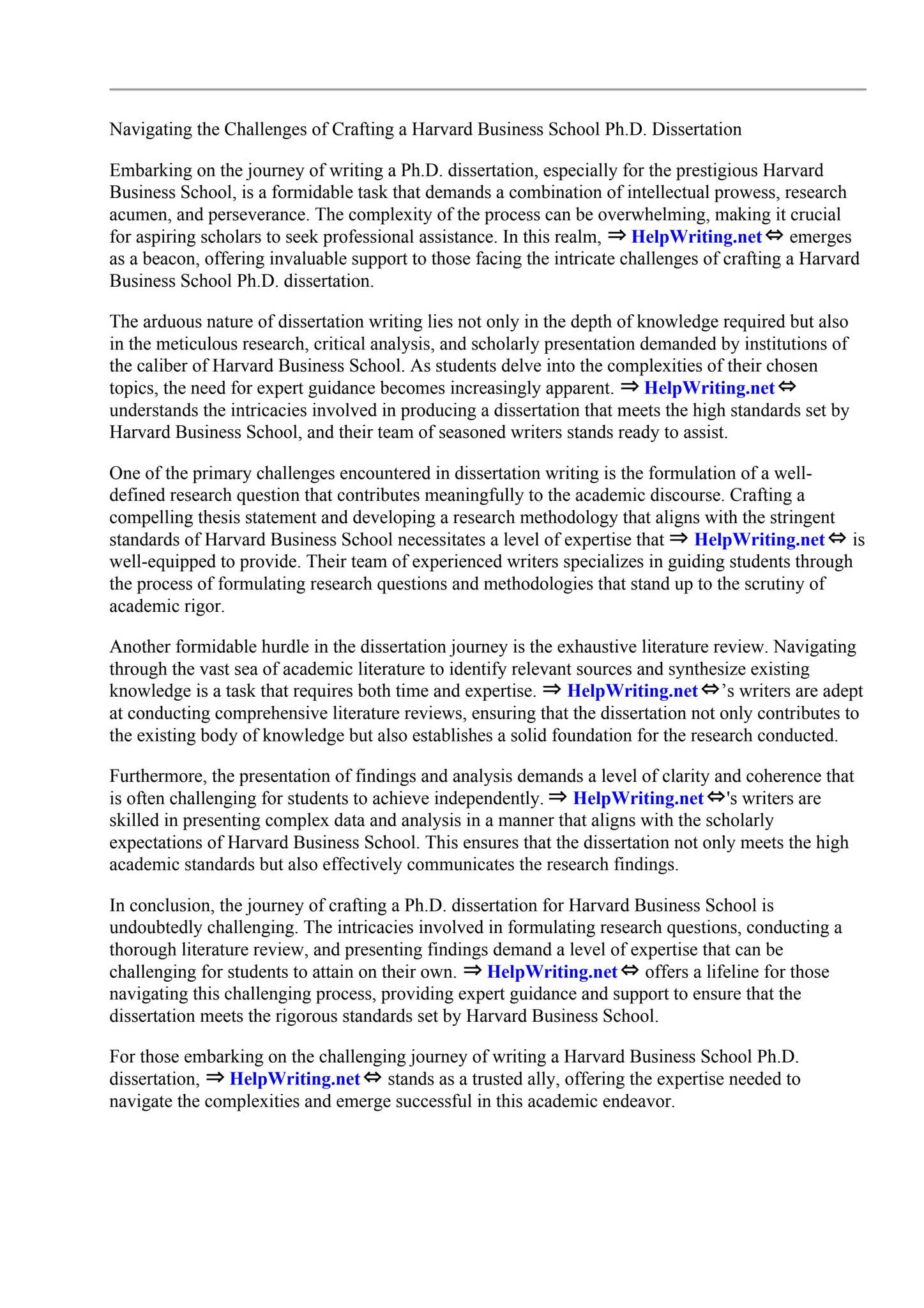 Harvard Business School Phd Dissertation by Latresse Muniz - Issuu