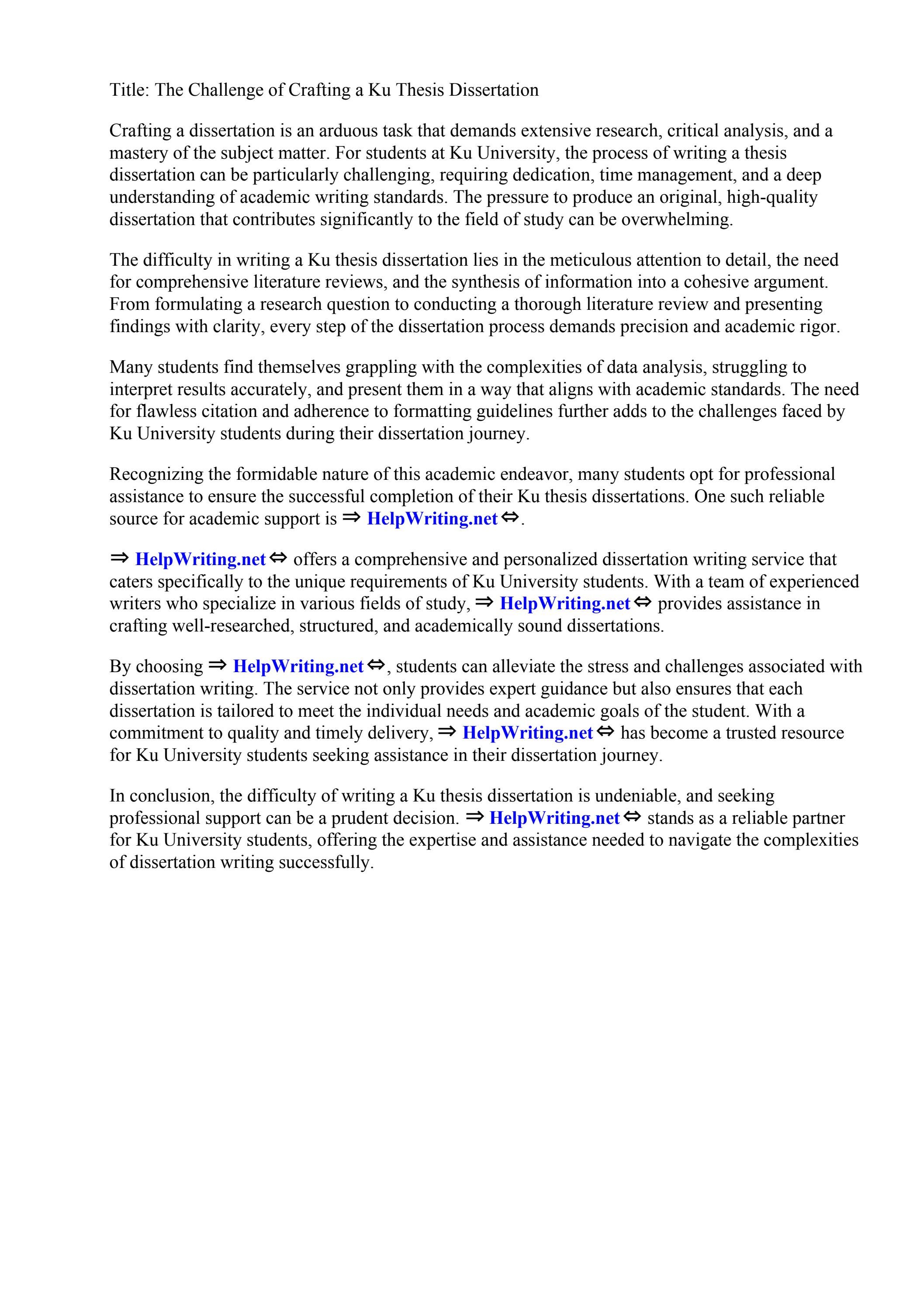 Ku Thesis Dissertation by Latresse Muniz - Issuu