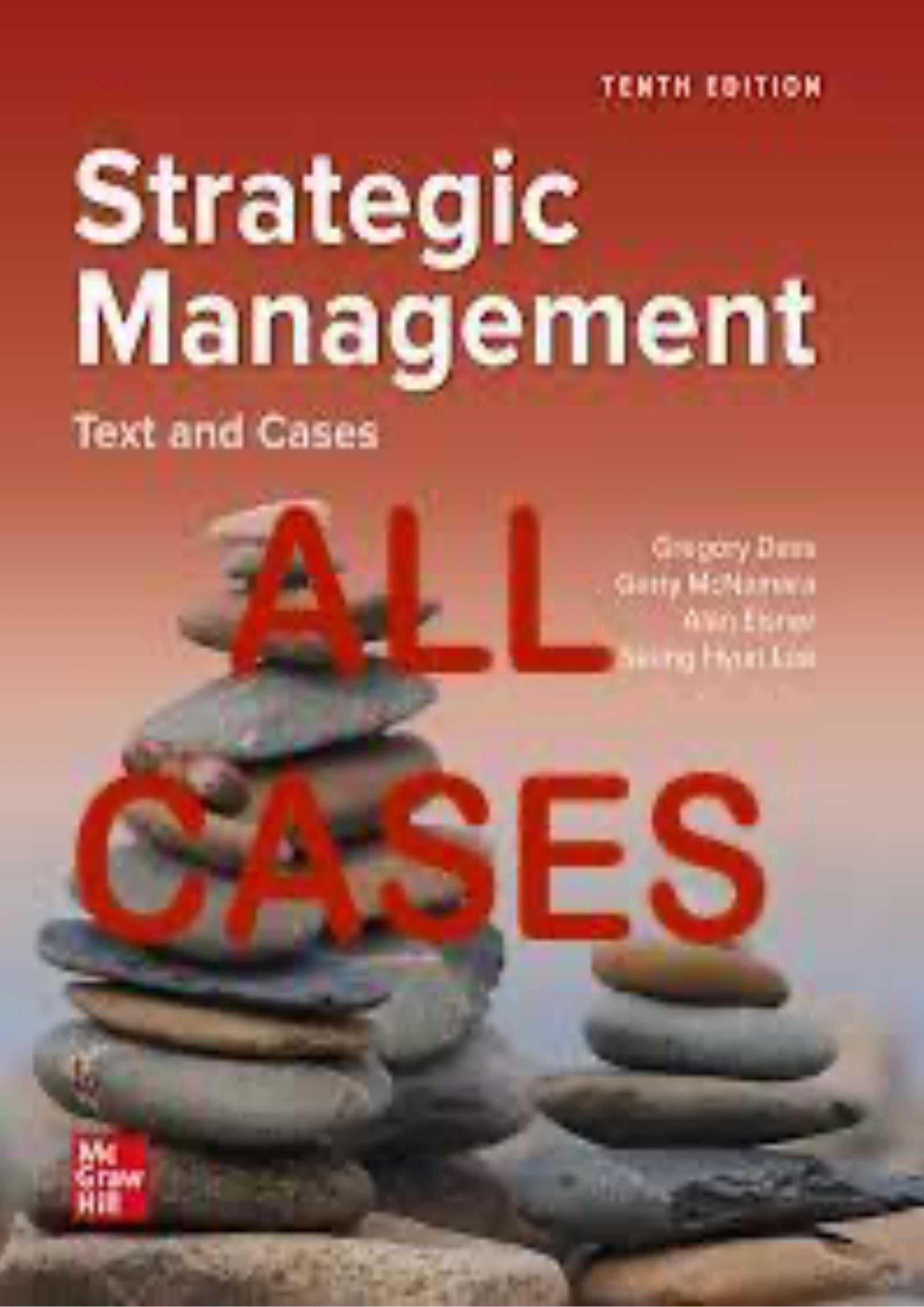 All Cases For Strategic Management Text and Cases, 10th Edition by ...