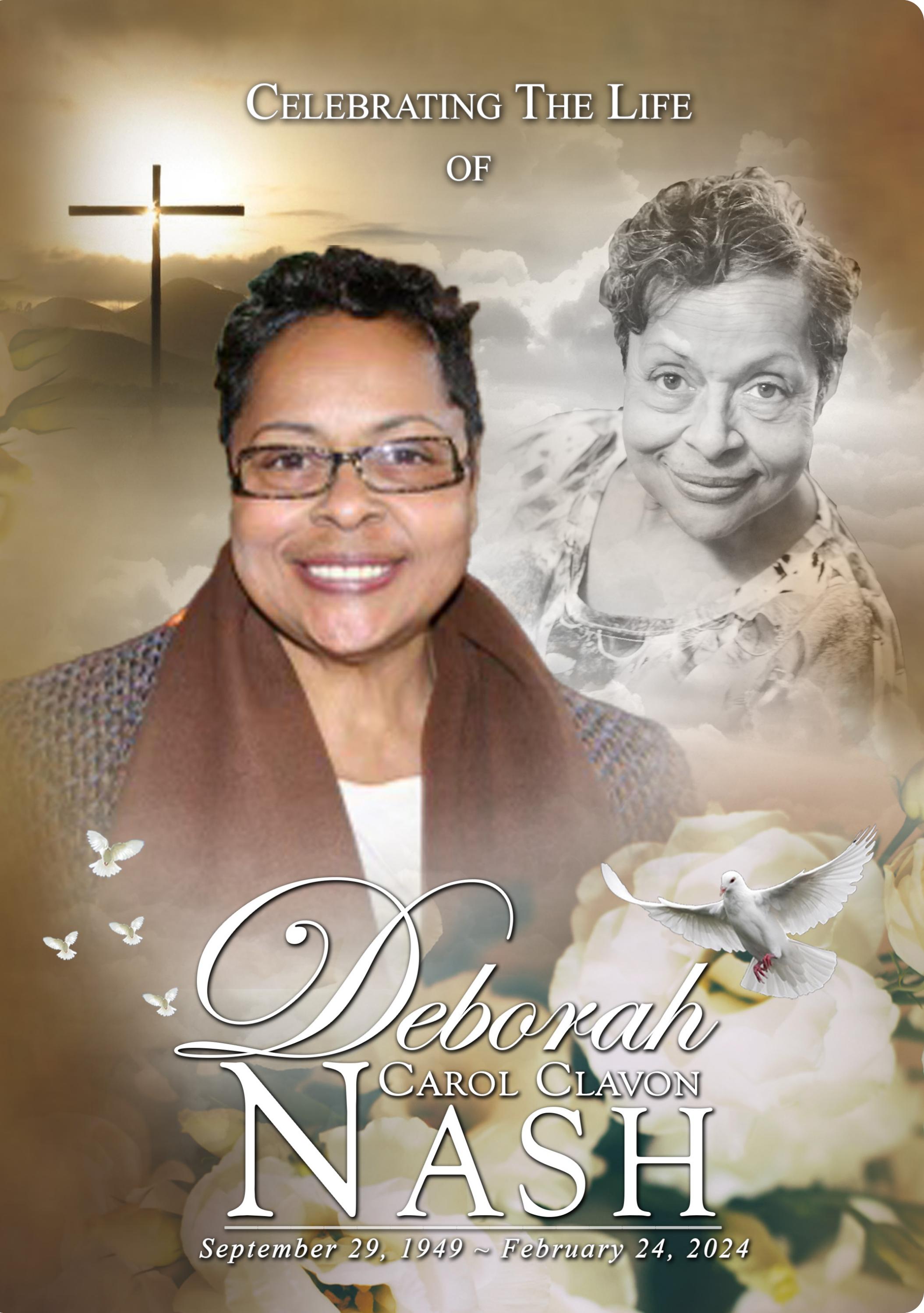 Deborah Carol Clavon Nash by Jerry Madison Harrison - Issuu