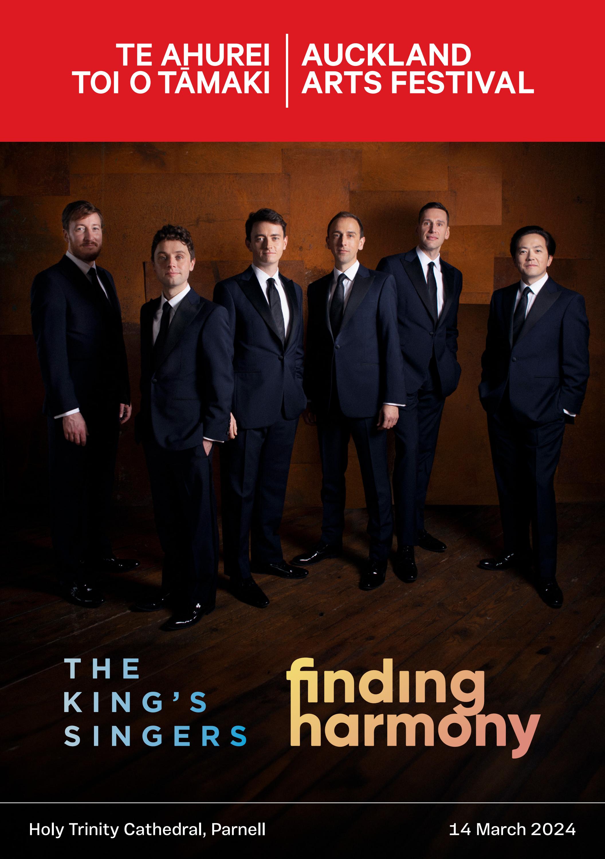 The King’s Singers: Finding Harmony – Te Ahurei Toi o Tāmaki Auckland Arts Festival 2024 by Te ...