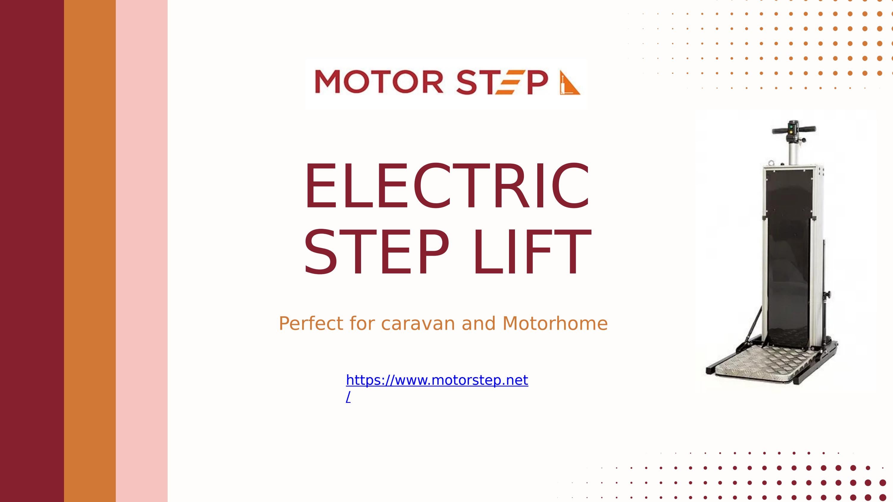 Electric Step Lift for Caravan and Motorhome by Electric Step Lift for ...