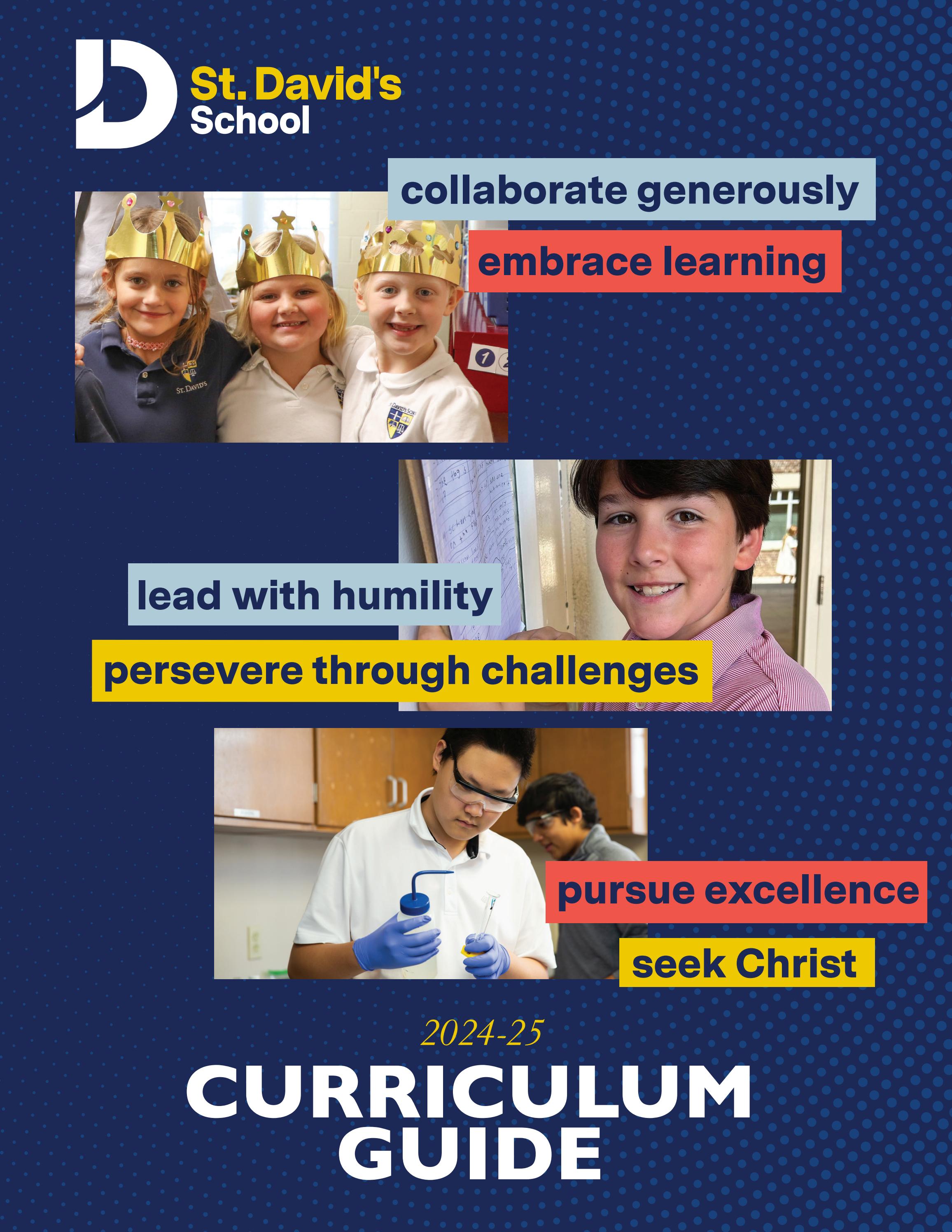 2024-25 Curriculum Guide by St. David's School - Issuu