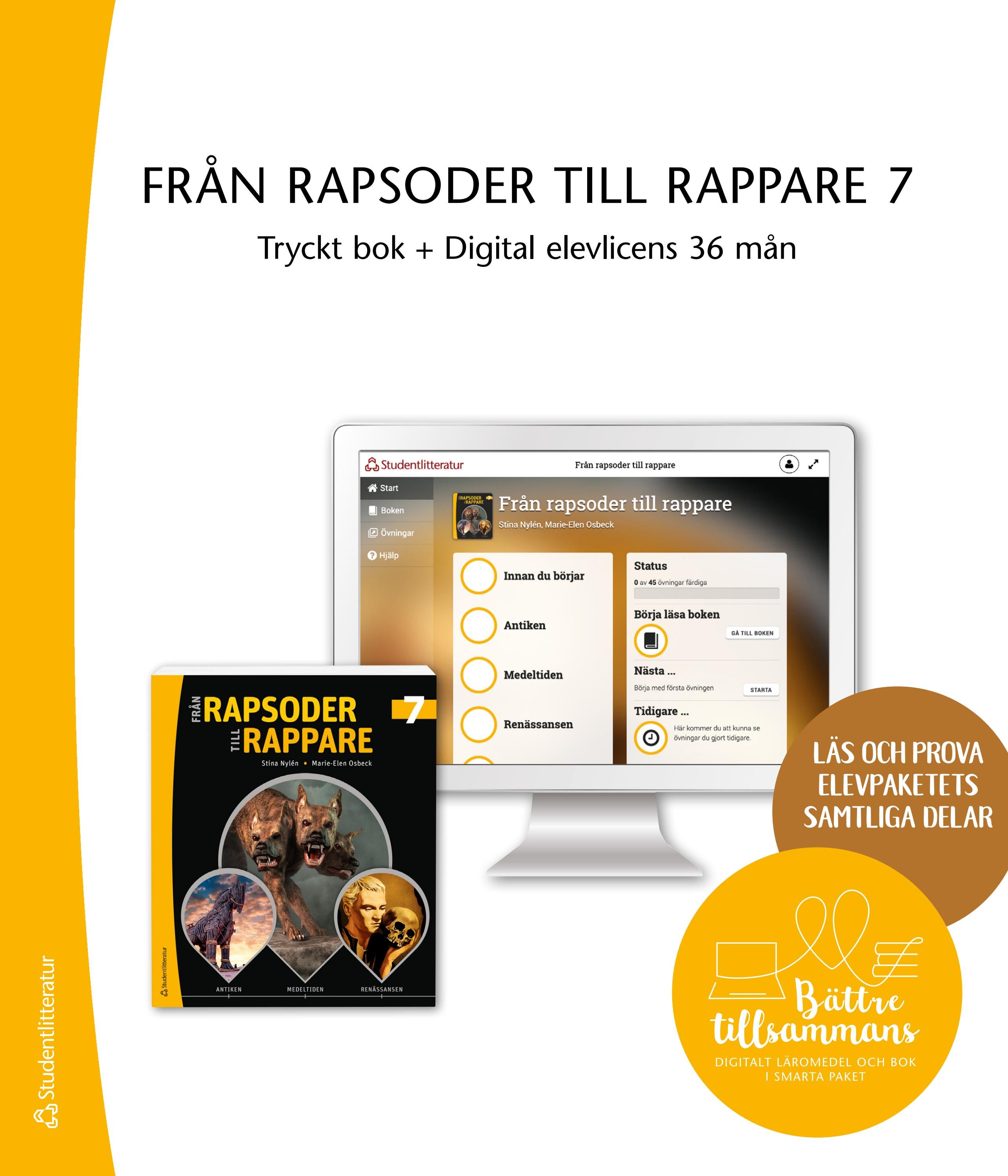 Smakprov Från rapsoder till rappare by Studentlitteratur AB - Issuu