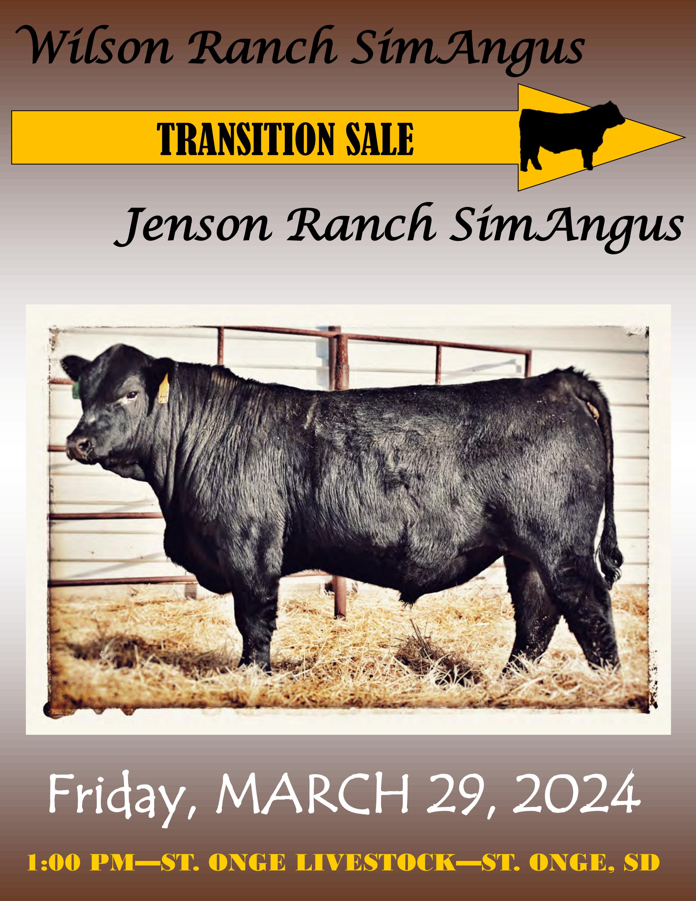Wilson/Jenson SimAngus Bull Sale by LivestockDirect - Issuu