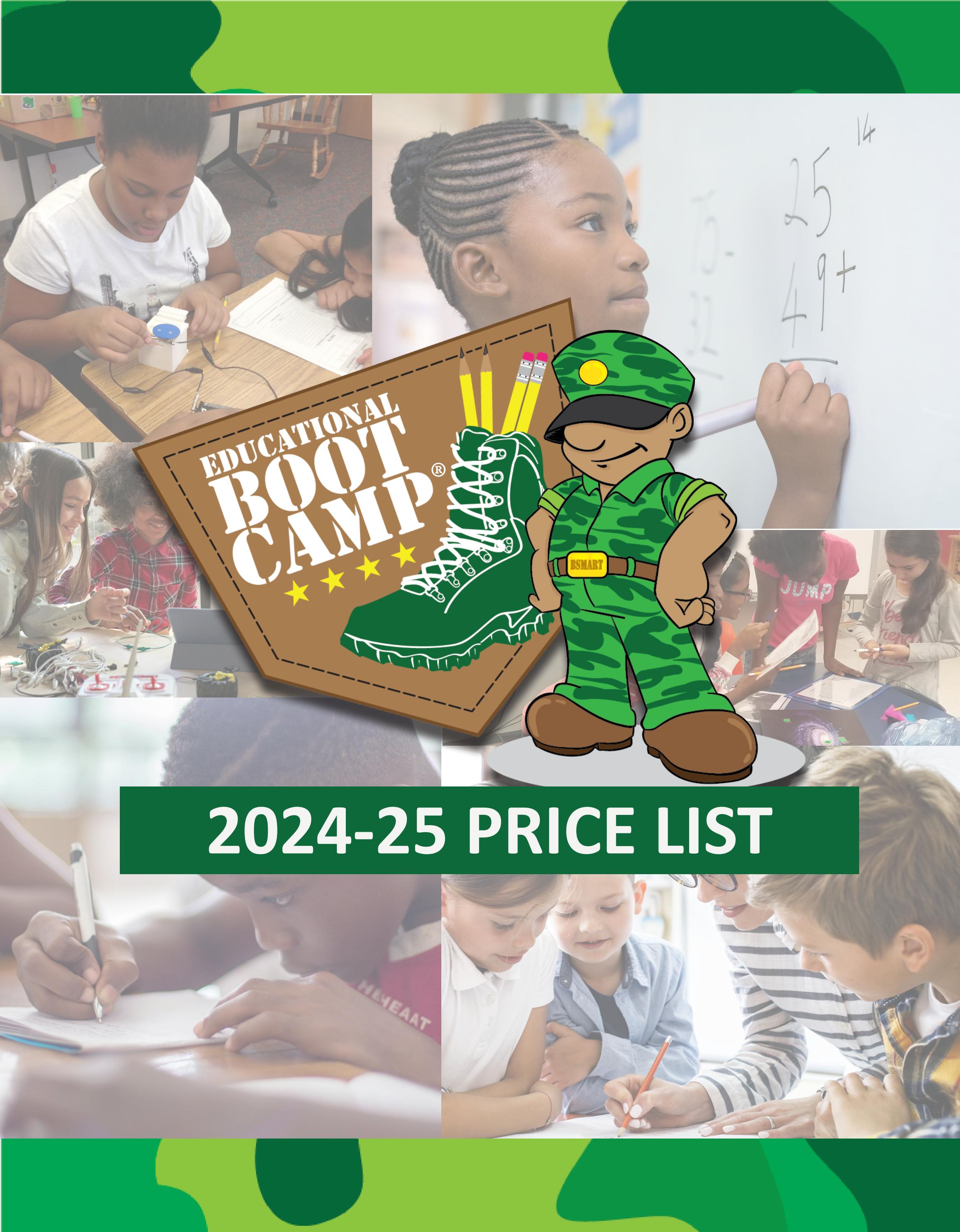 2024-25 Digital Price List by Educational Bootcamp - Issuu