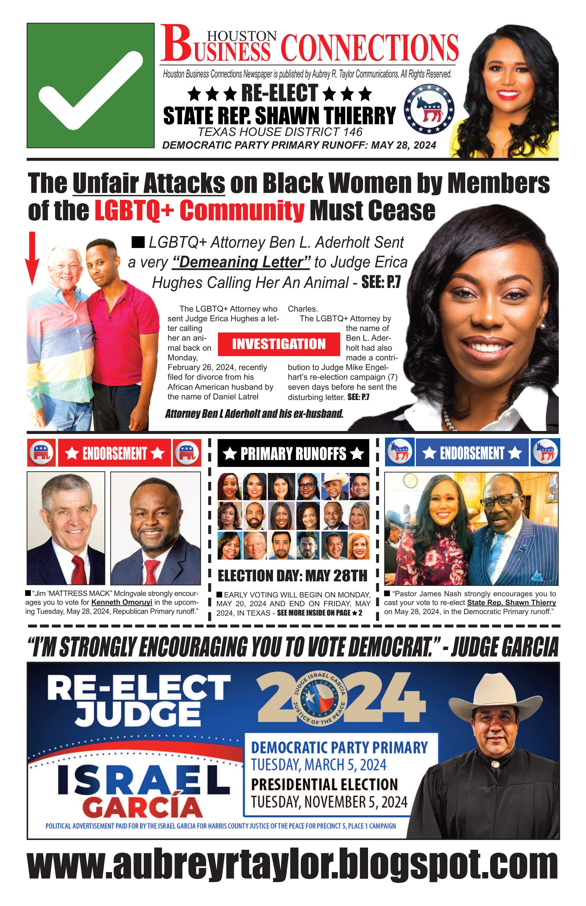 Shawn Thierry is Endorsed Over Lauren Ashley Simmons by Pastor James ...