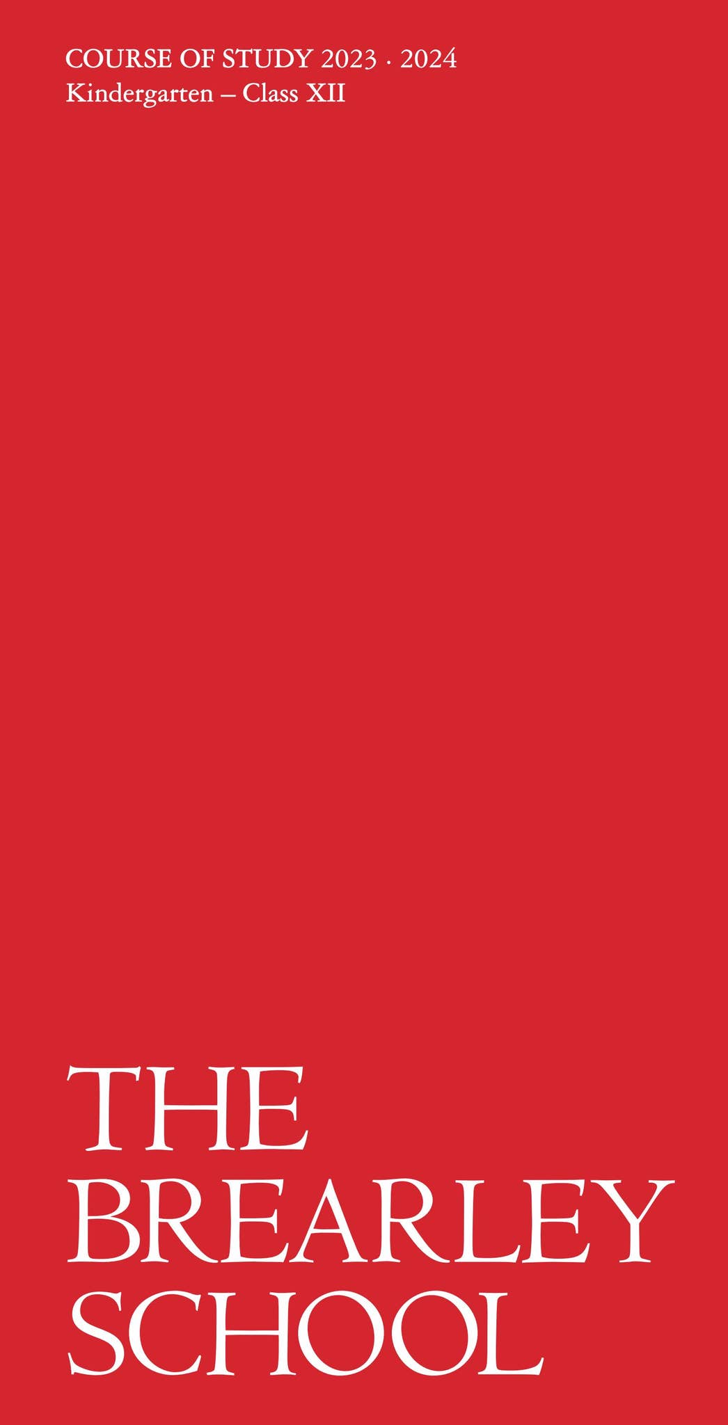 Course of Study 203-2024 by The Brearley School - Issuu