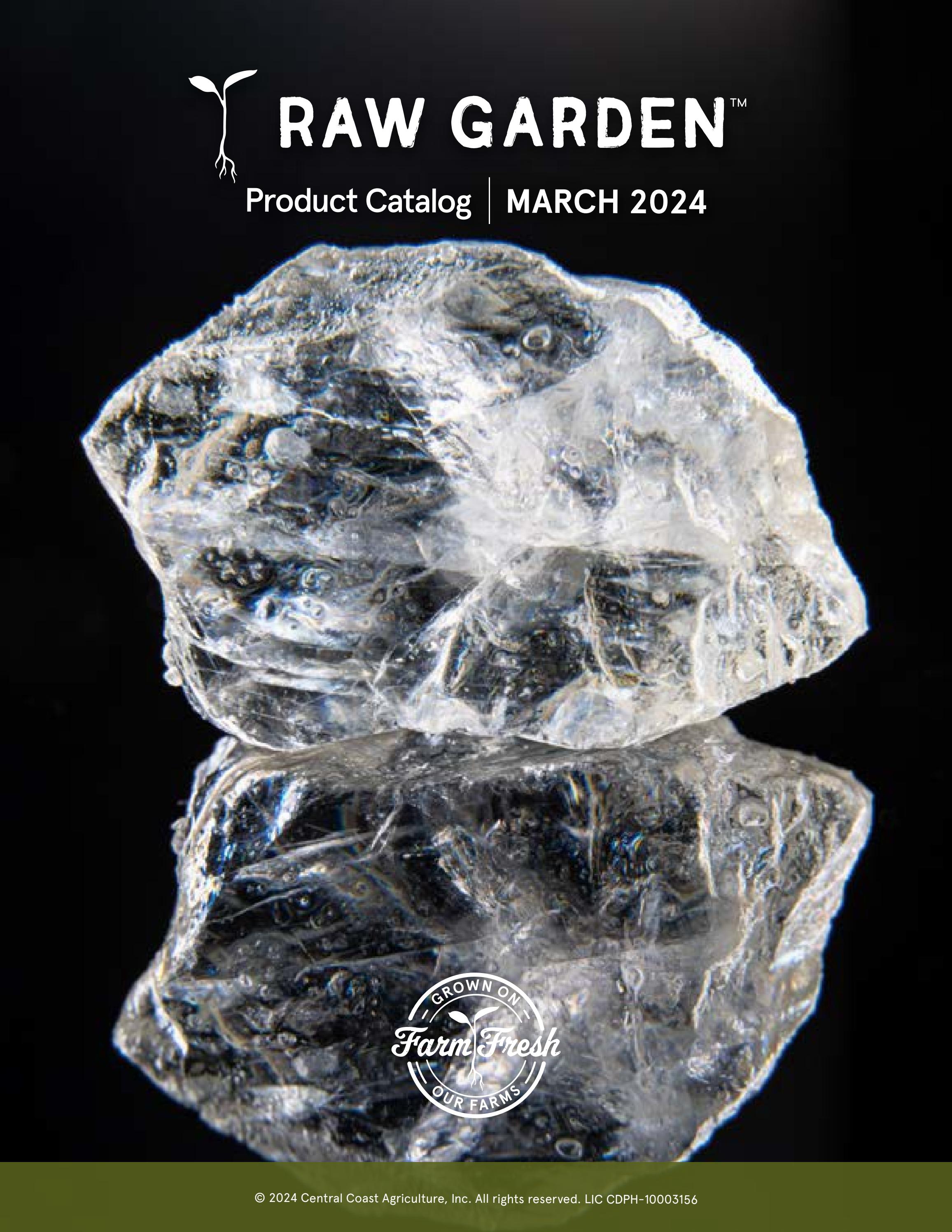 Raw Garden Sales Catalog March 11, 2024 by rawgarden - Issuu
