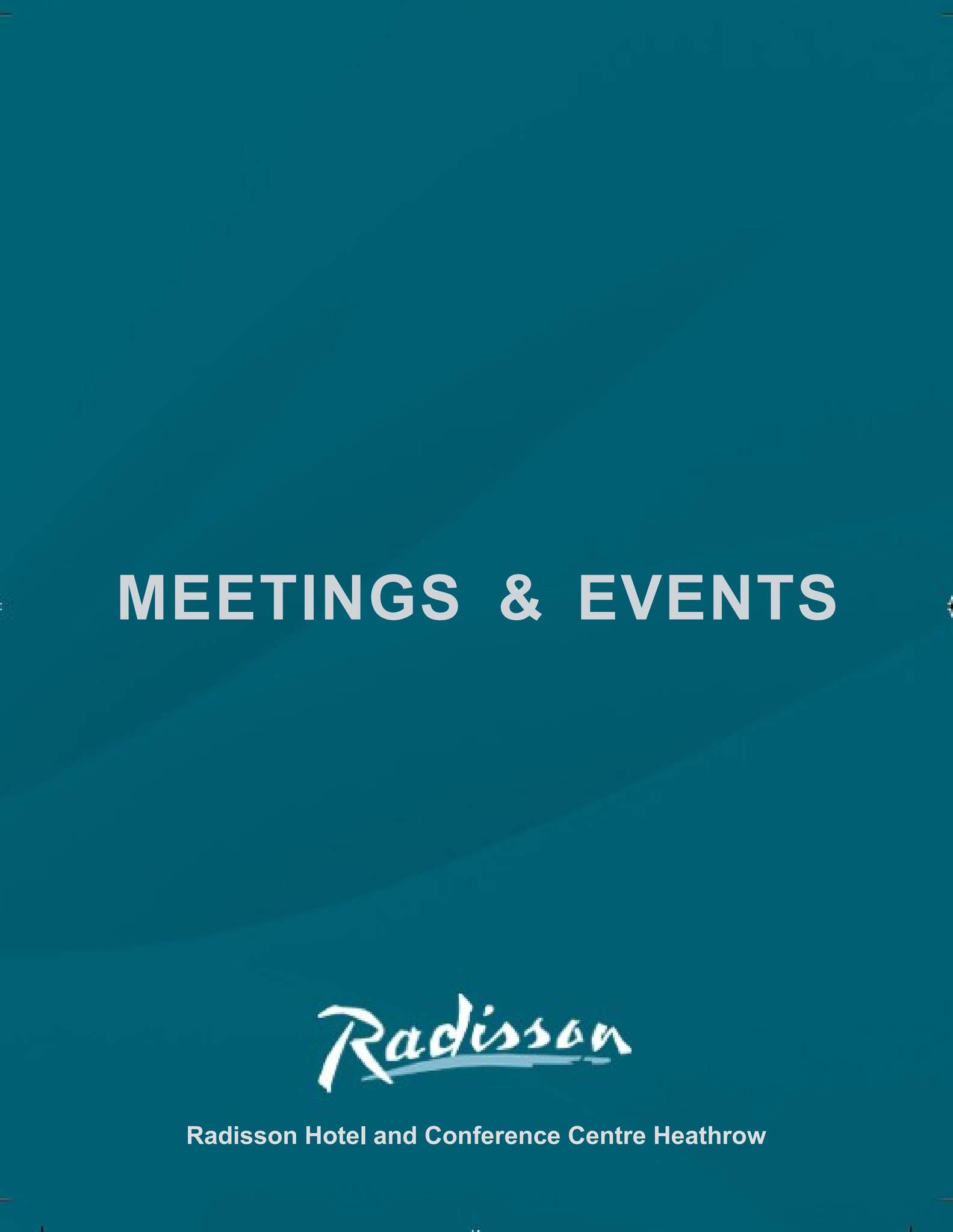 Dinner Radisson by RadissonHeathrow - Issuu