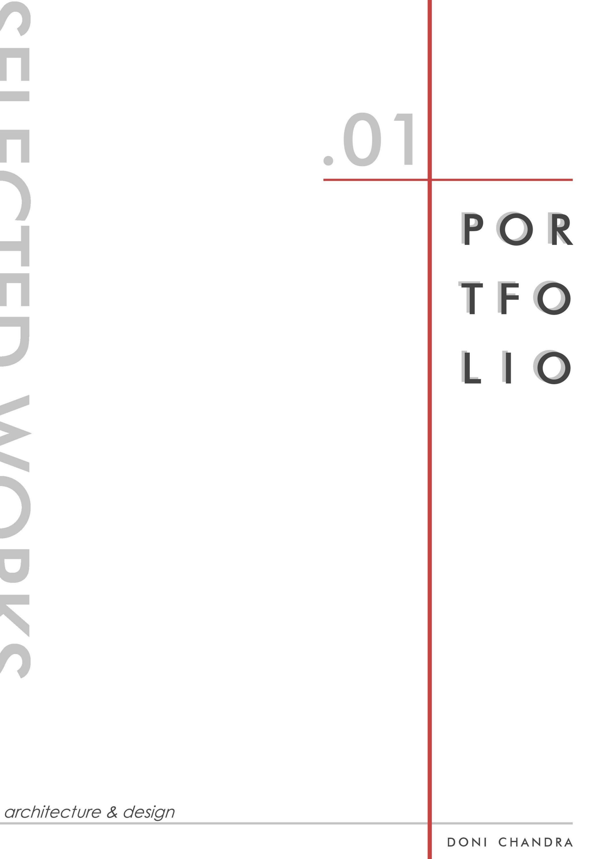 architecture portfolio 2024 part 2 by Doni Chandra - Issuu