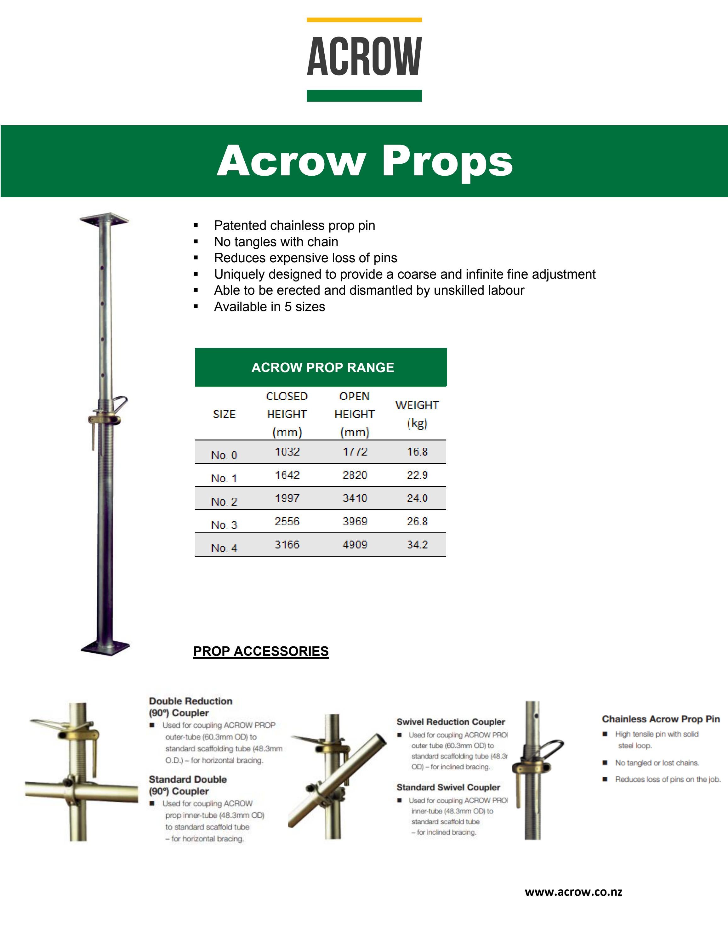 Acrow Props by AcrowNZ - Issuu