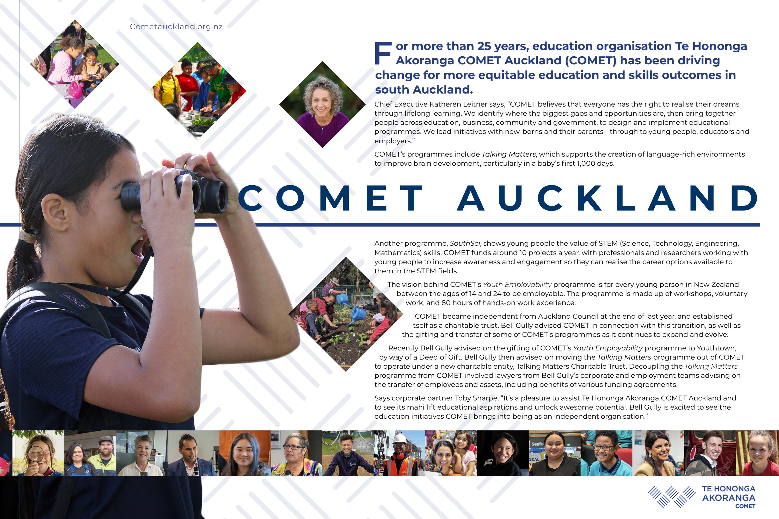 A Helping Hand: Te Hononga Akoranga COMET Auckland by bell-gully - Issuu
