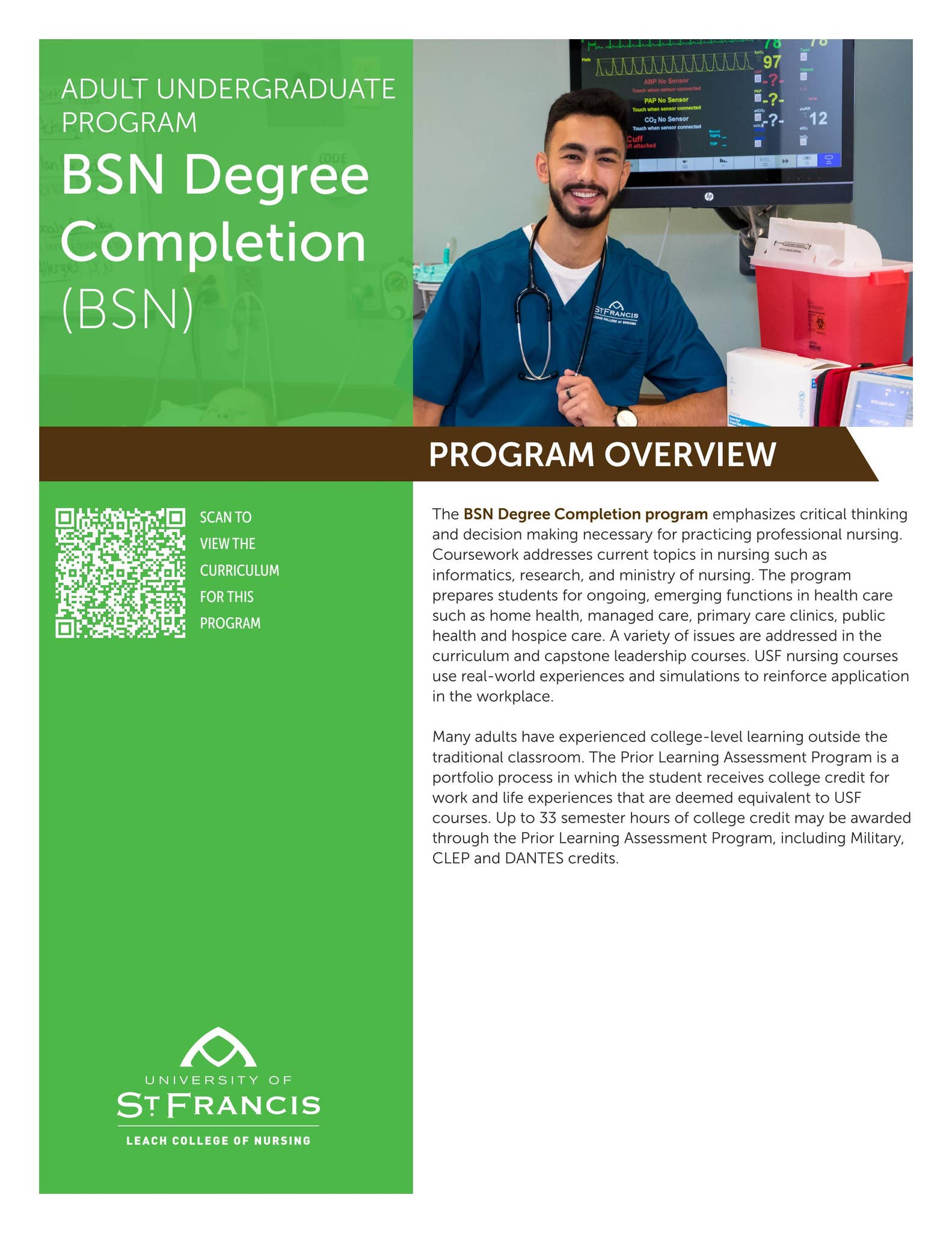 BSN Degree Completion (BSN) by University of St. Francis - Issuu