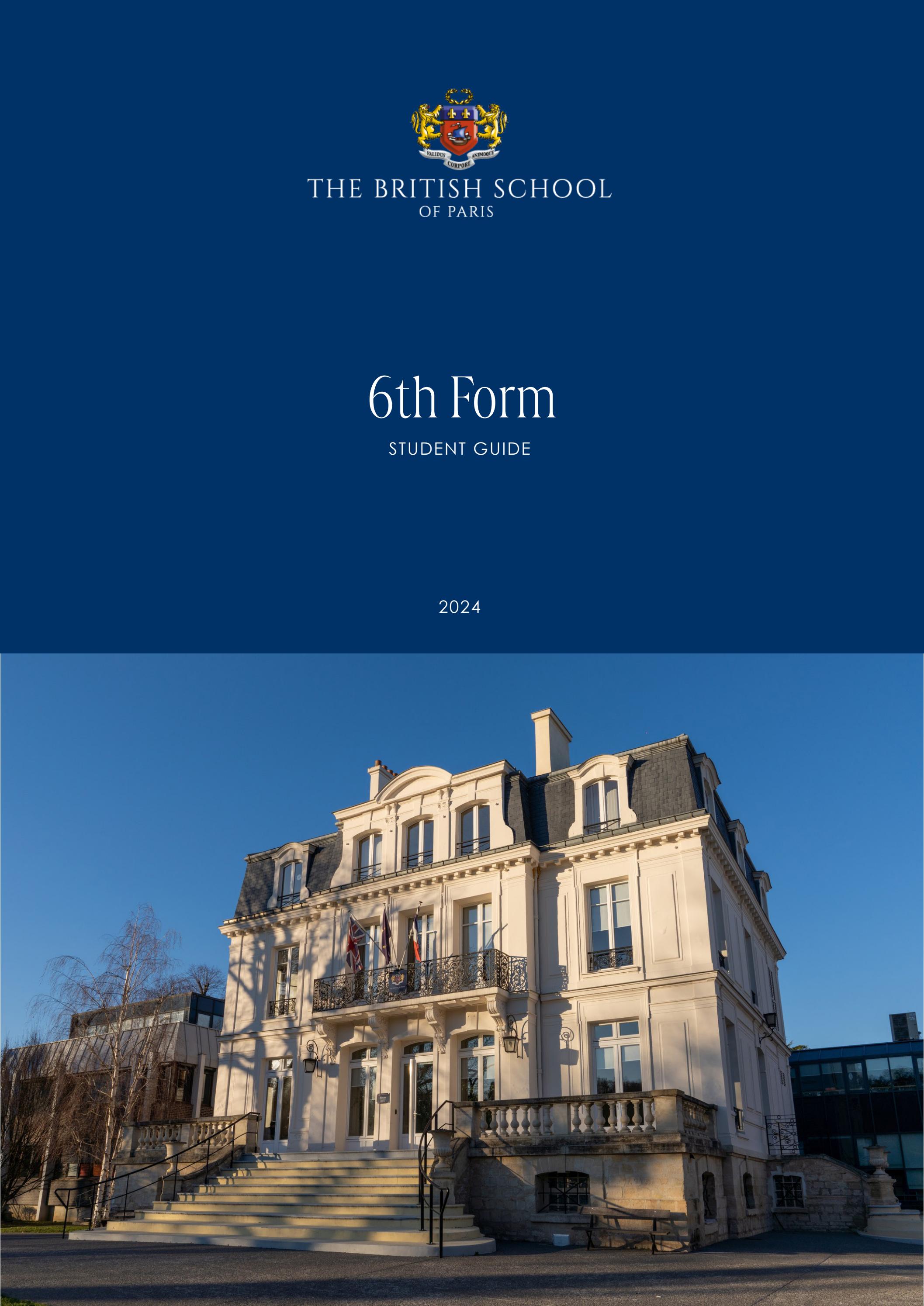 6th Form Student Guide by The British School of Paris - Issuu