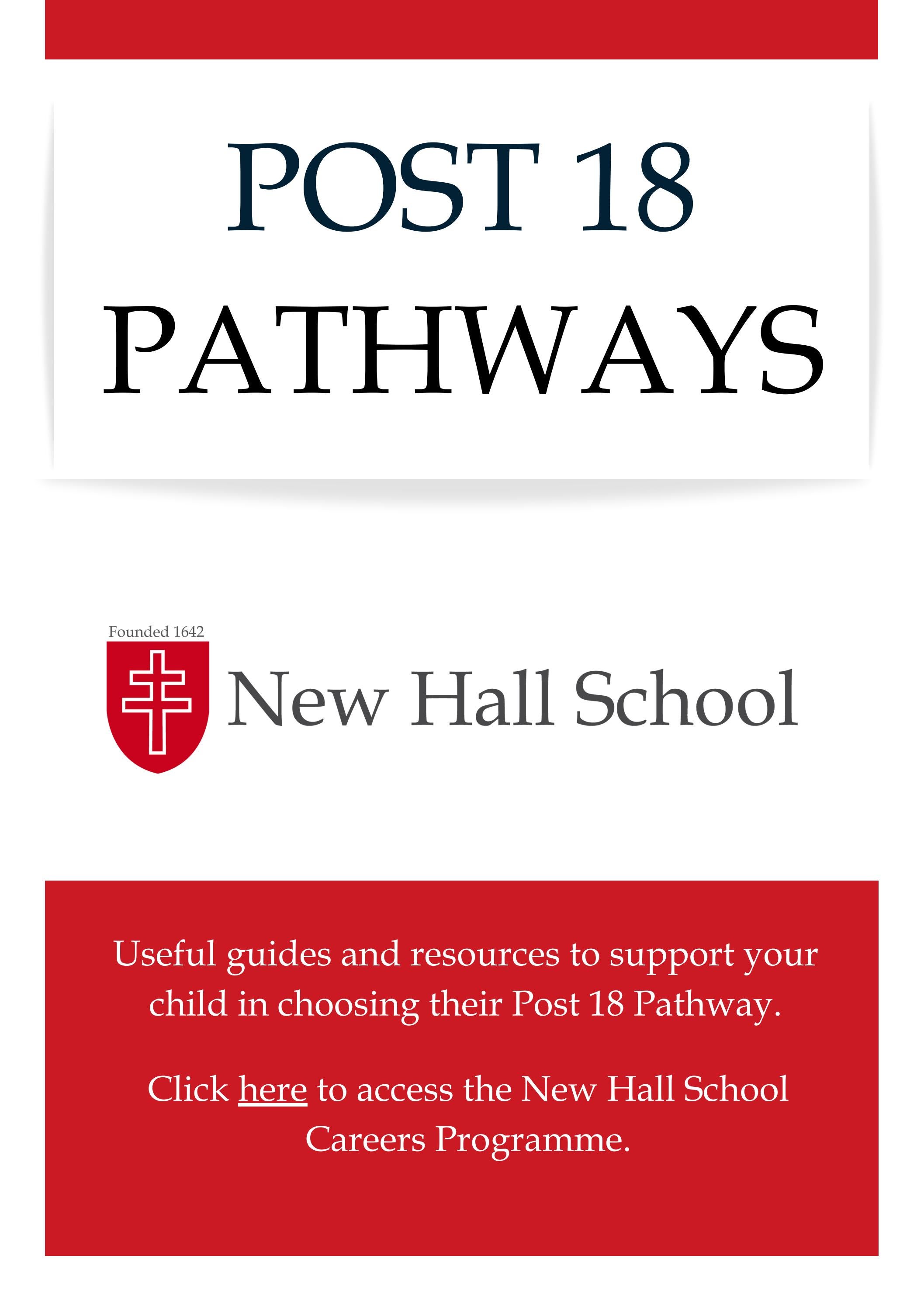 Post 18 Pathways Guide by New Hall School - Issuu