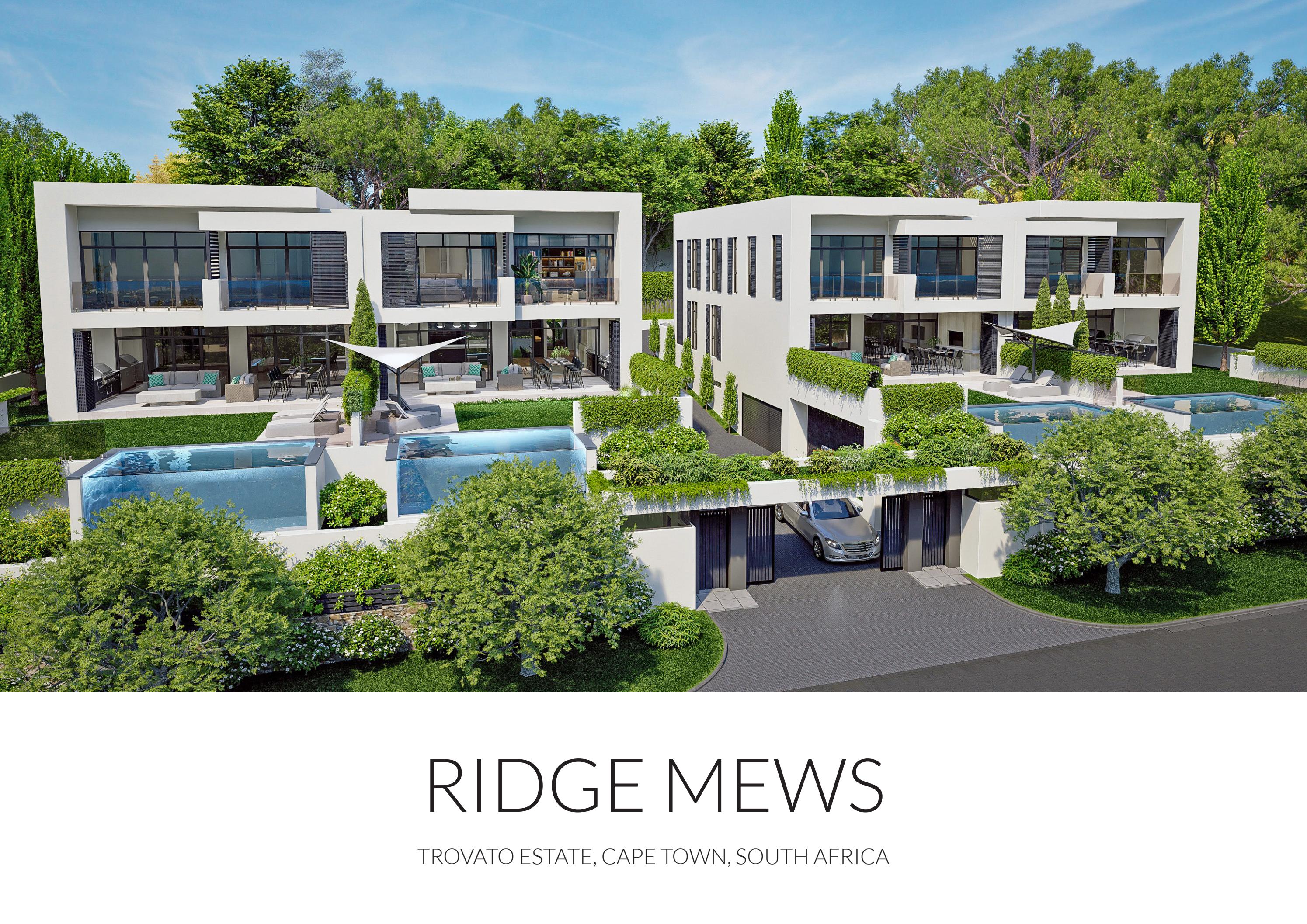 Ridge Mews | Trovato Estate, Cape Town, South Africa by The Uppers ...
