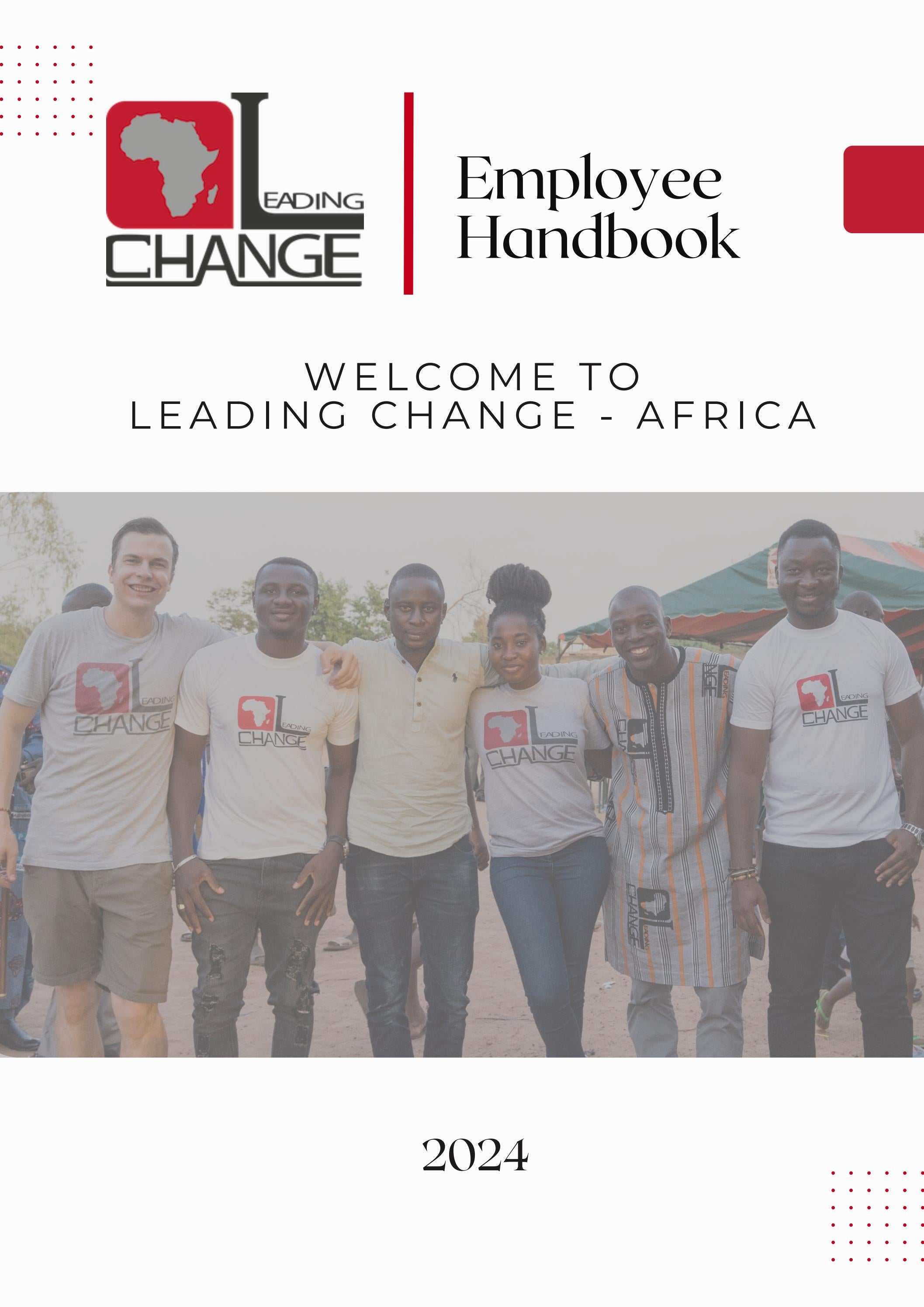LCA Employee Handbook by leadingchange-africa - Issuu