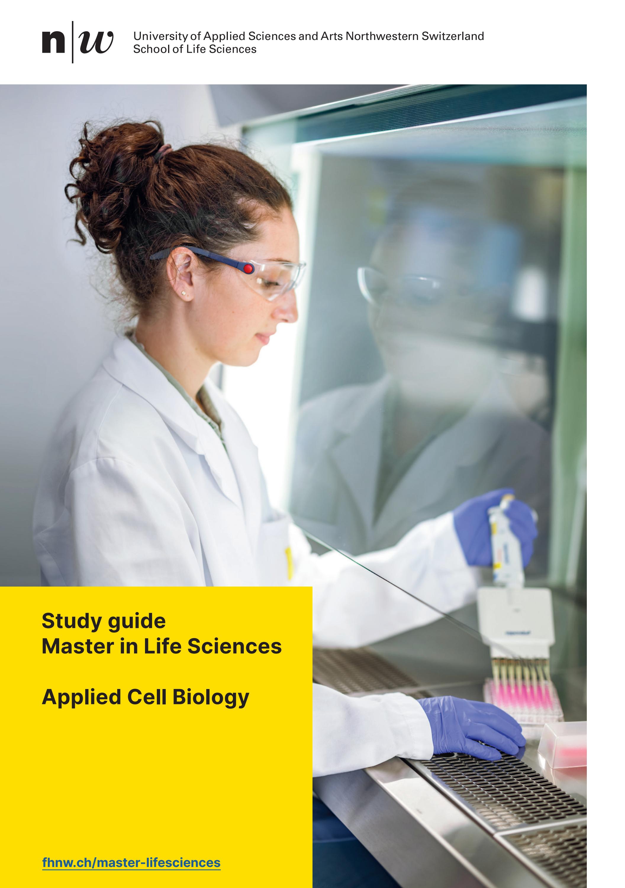 Study guide Master in Life Sciences Applied Cell Biology by ...