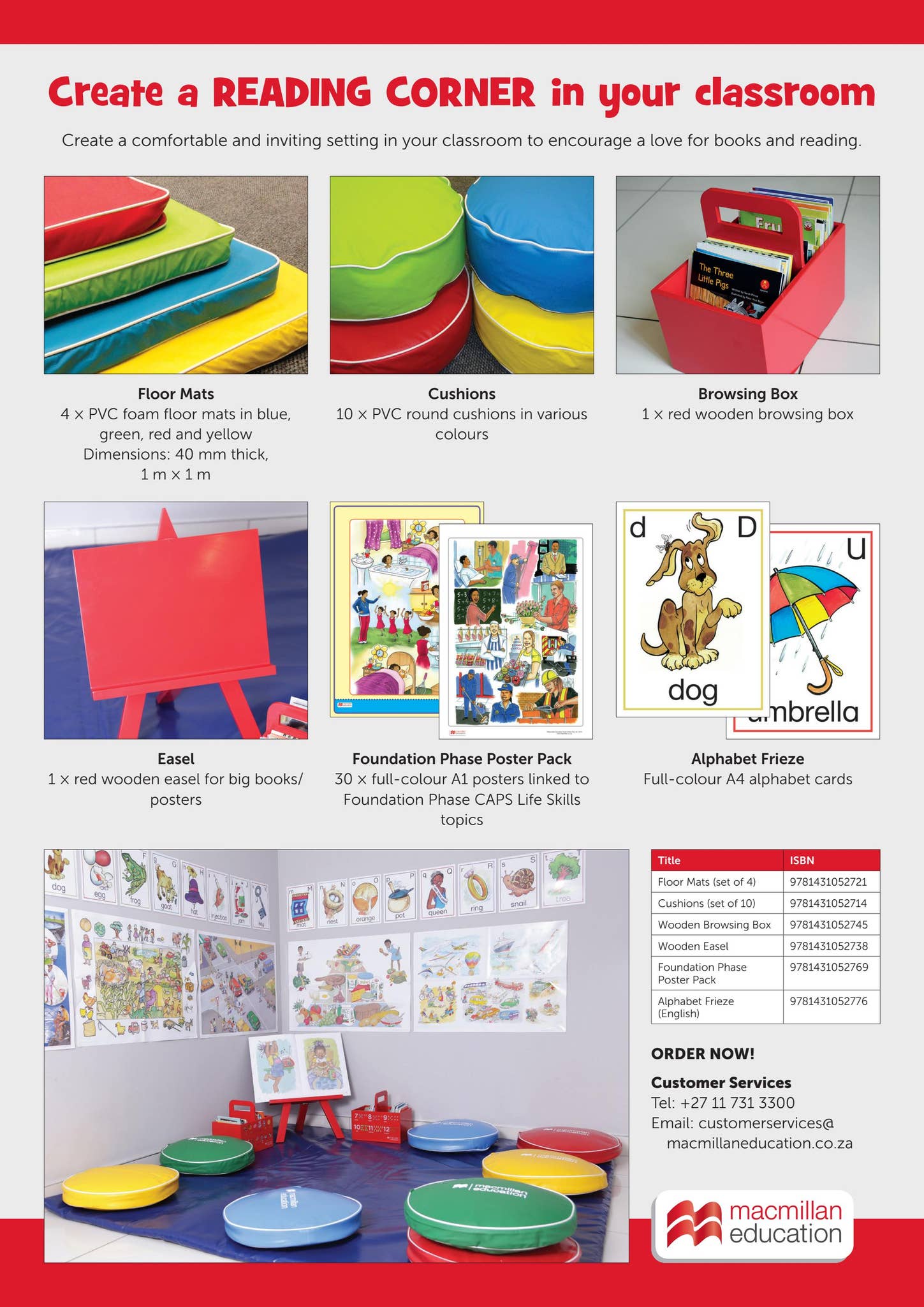 Reading Corner Components Brochure by Macmillan Education South Africa - Issuu