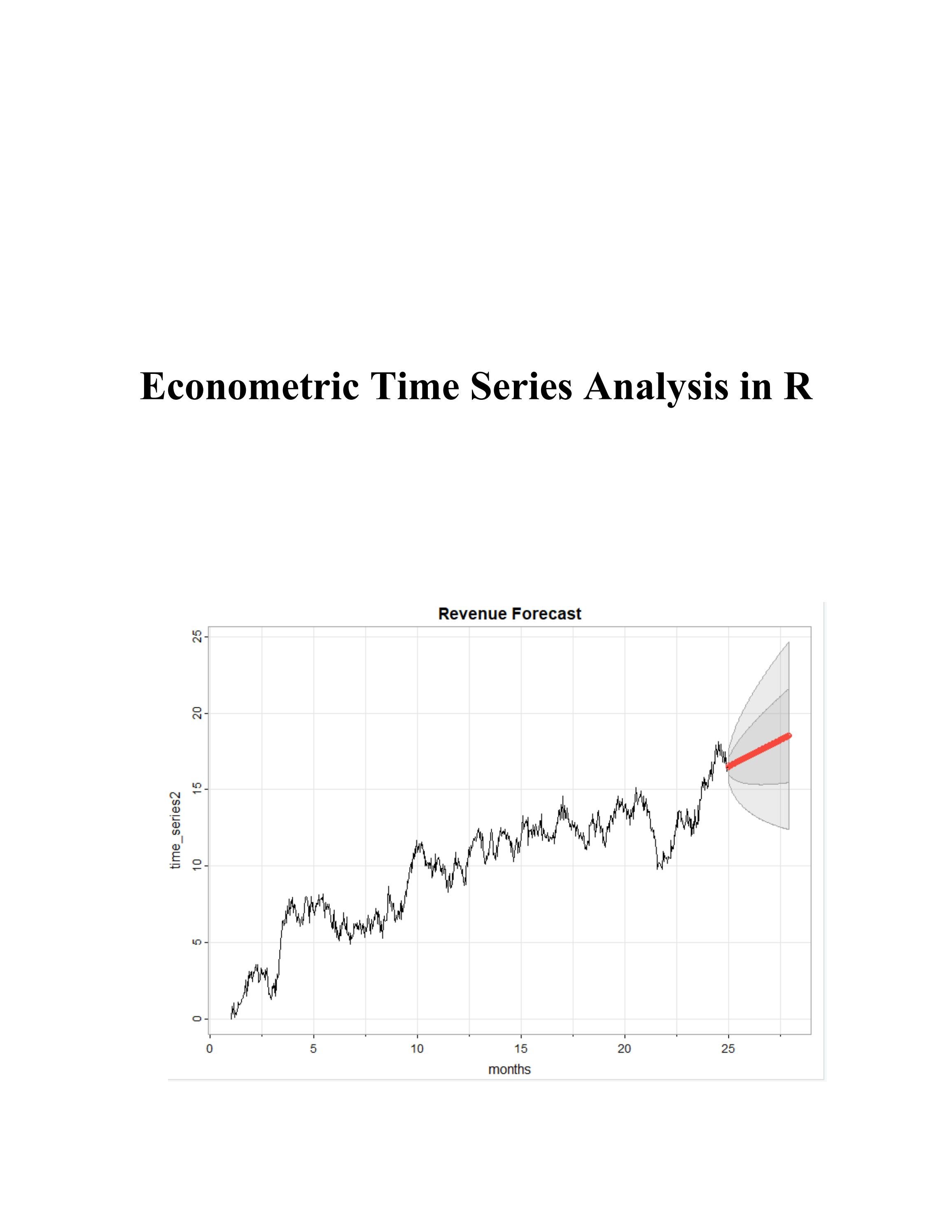 Econometric Time Series Analysis in R by ruthsdataanalystportfolio.com ...