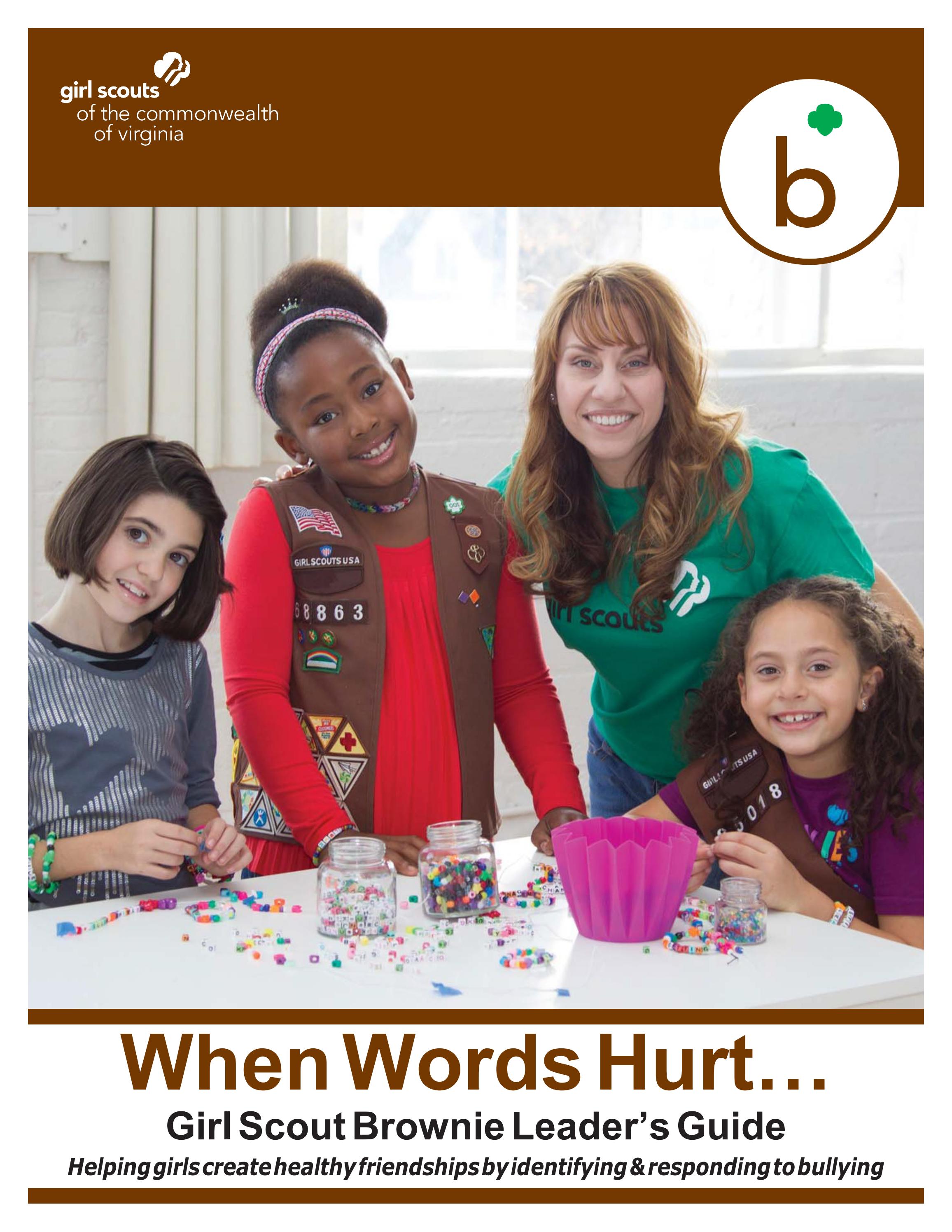 When Words Hurt- Girl Scout Brownie Leaders Guide by Girl Scouts of ...