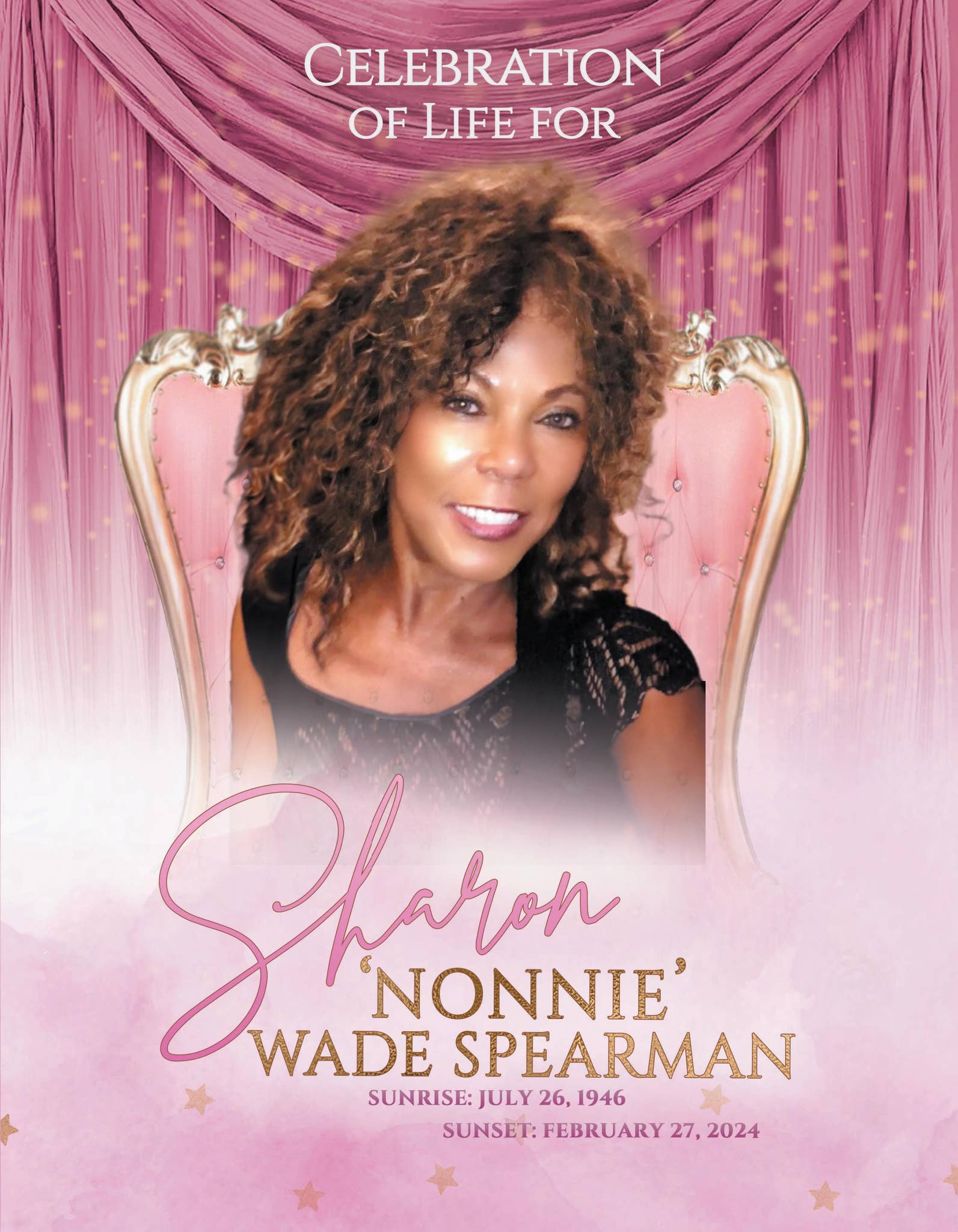 Sharon Wade Spearman Program by MLDCommunications - Issuu