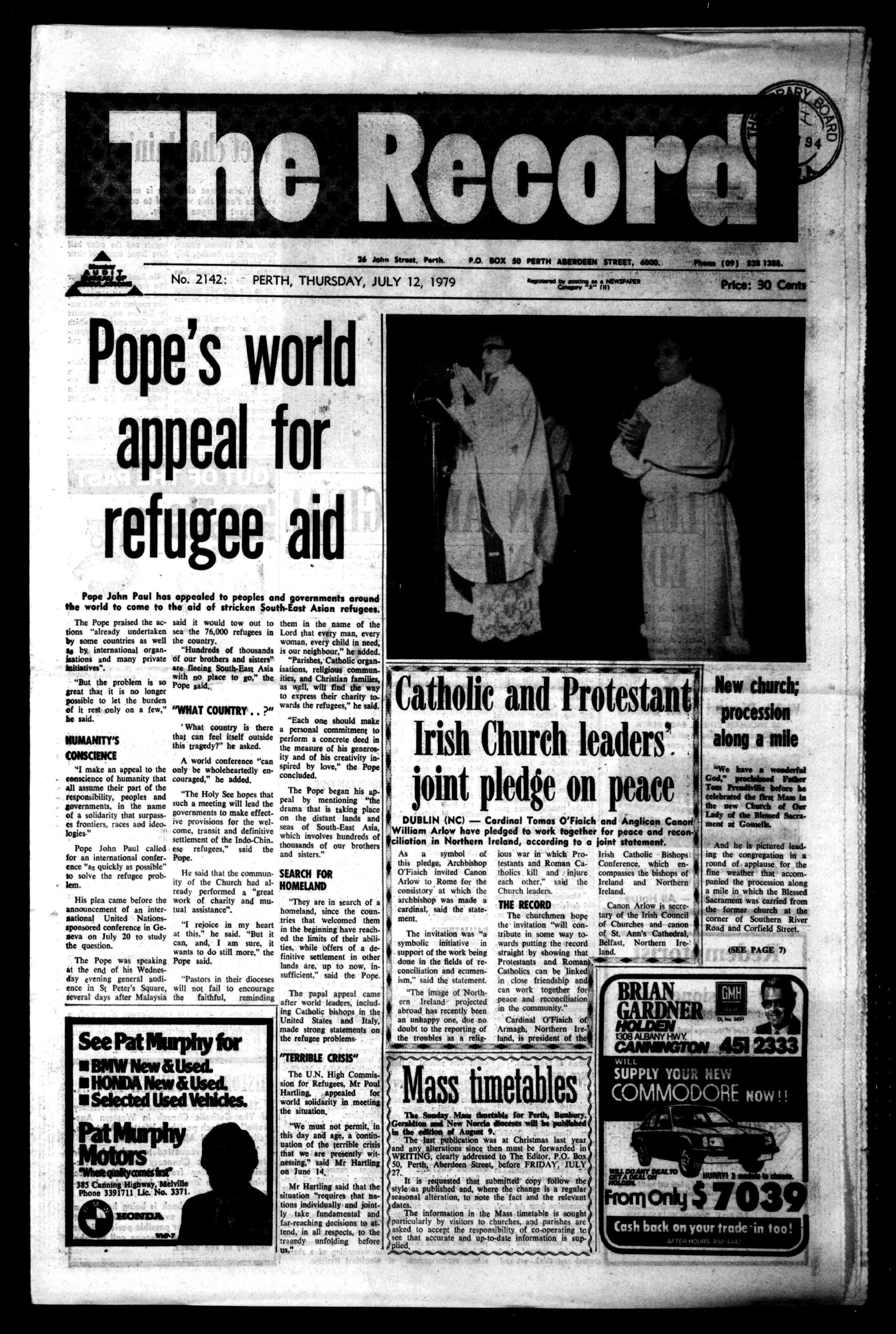 The Record Newspaper 12 July 1979 by The Record - Issuu