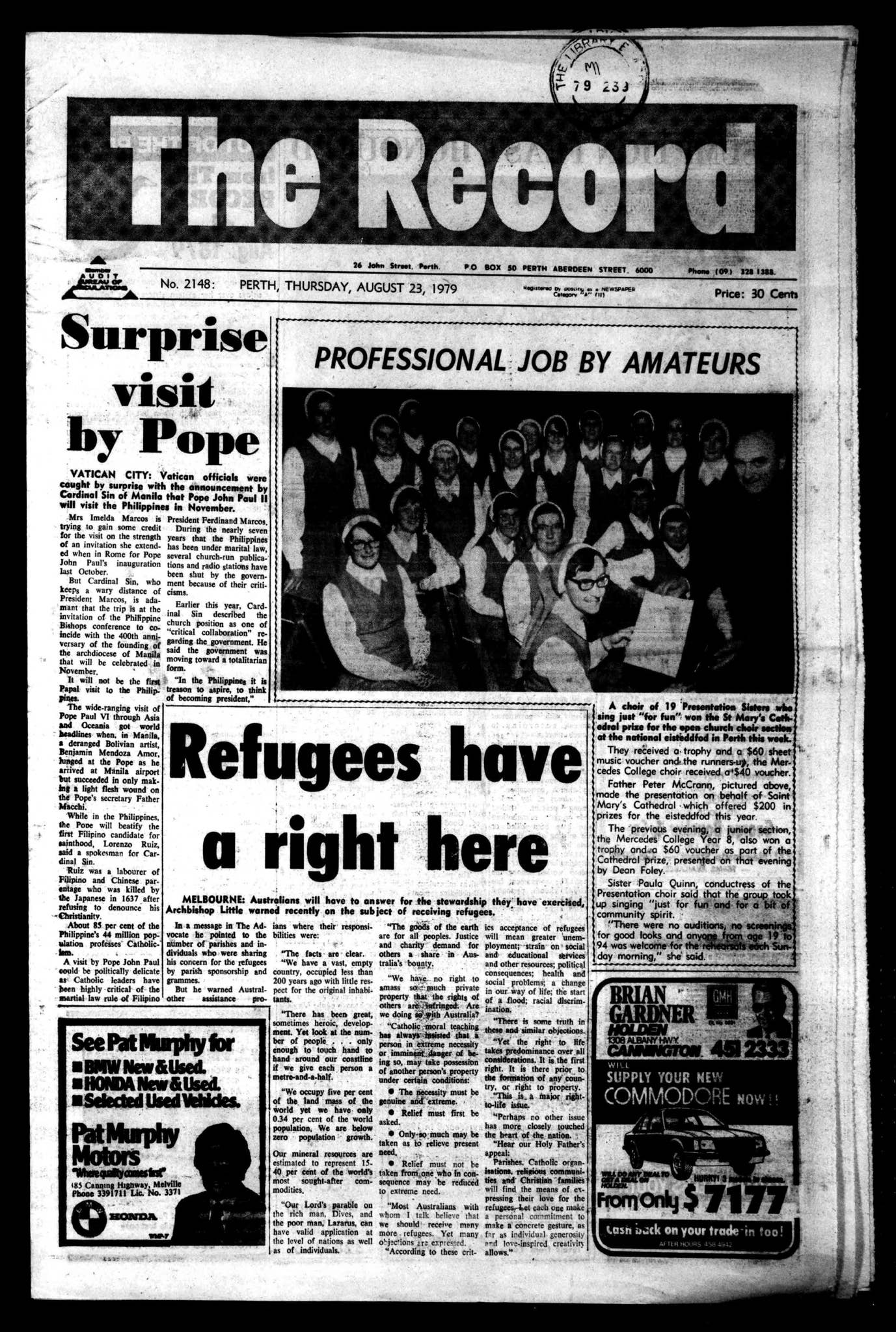 The Record Newspaper 23 August 1979 by The Record - Issuu