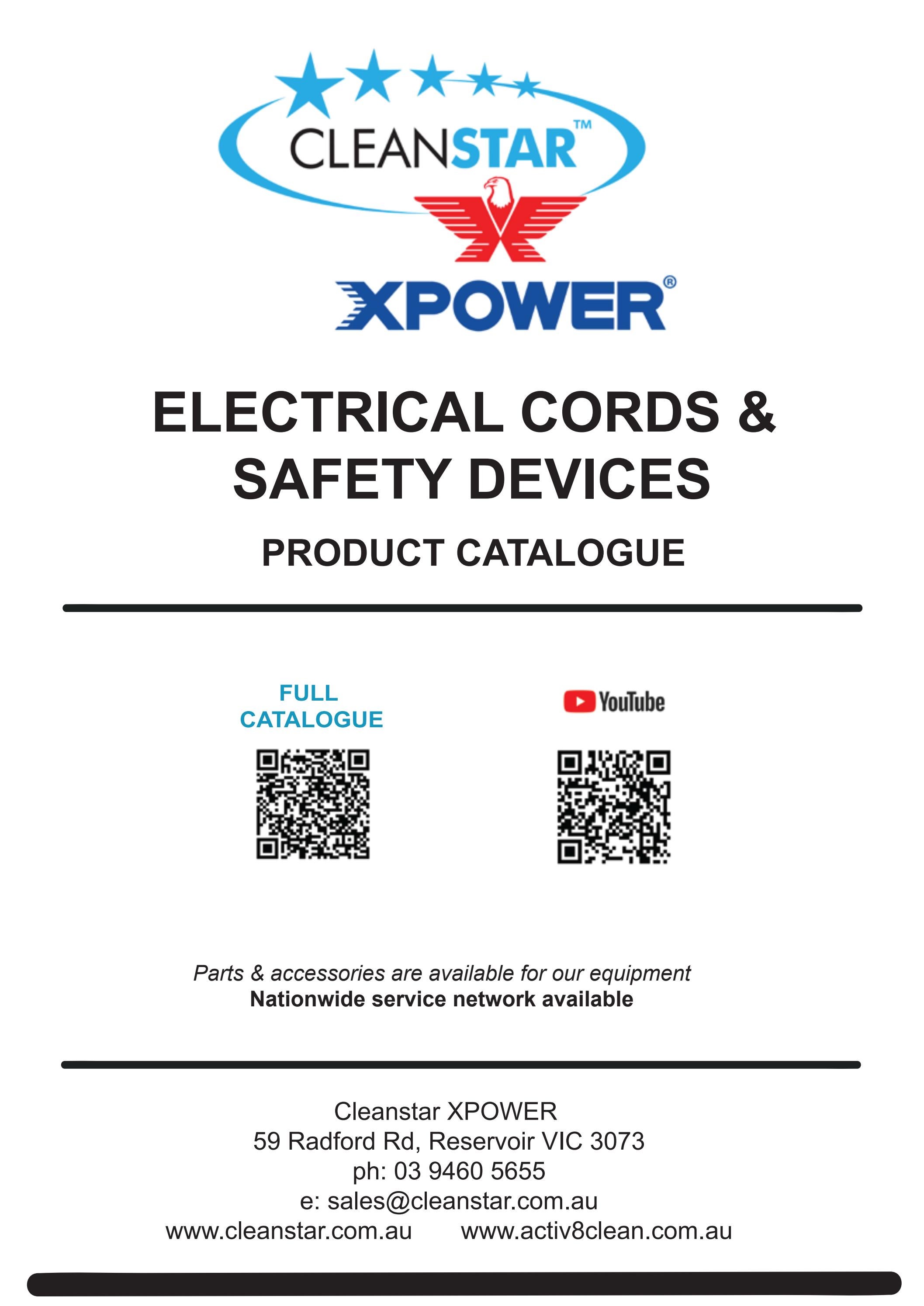 CLEANSTAR ELECTRICAL CORDS AND SAFETY DEVICES by Cleanstar - Issuu