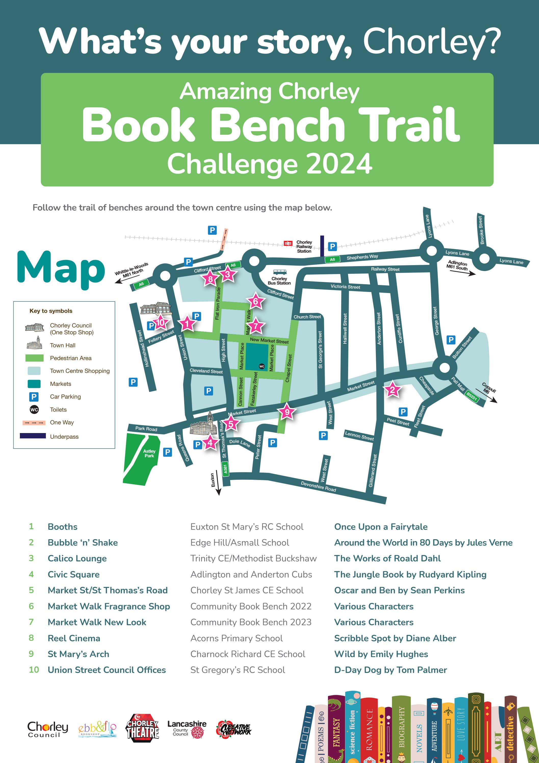 Book Bench Trail 2024 WYSC? by chorley_southribble - Issuu