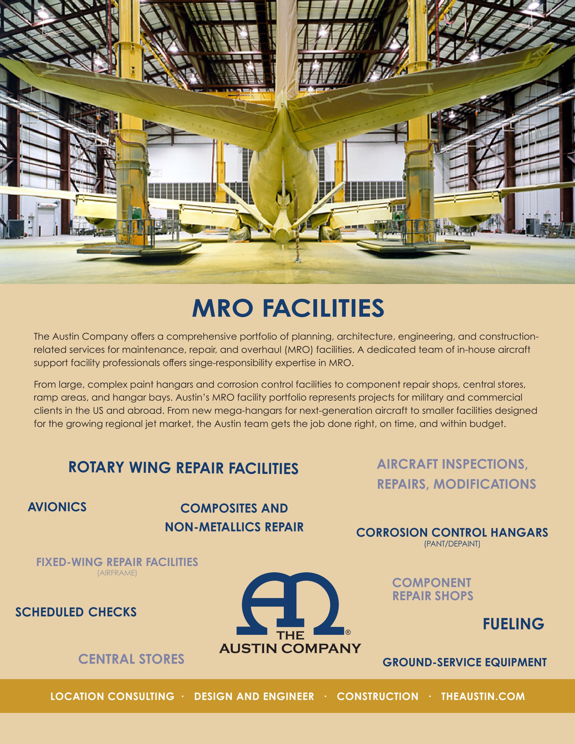 Aerospace MRO Facilities | Market Flyer by The Austin Company - Issuu