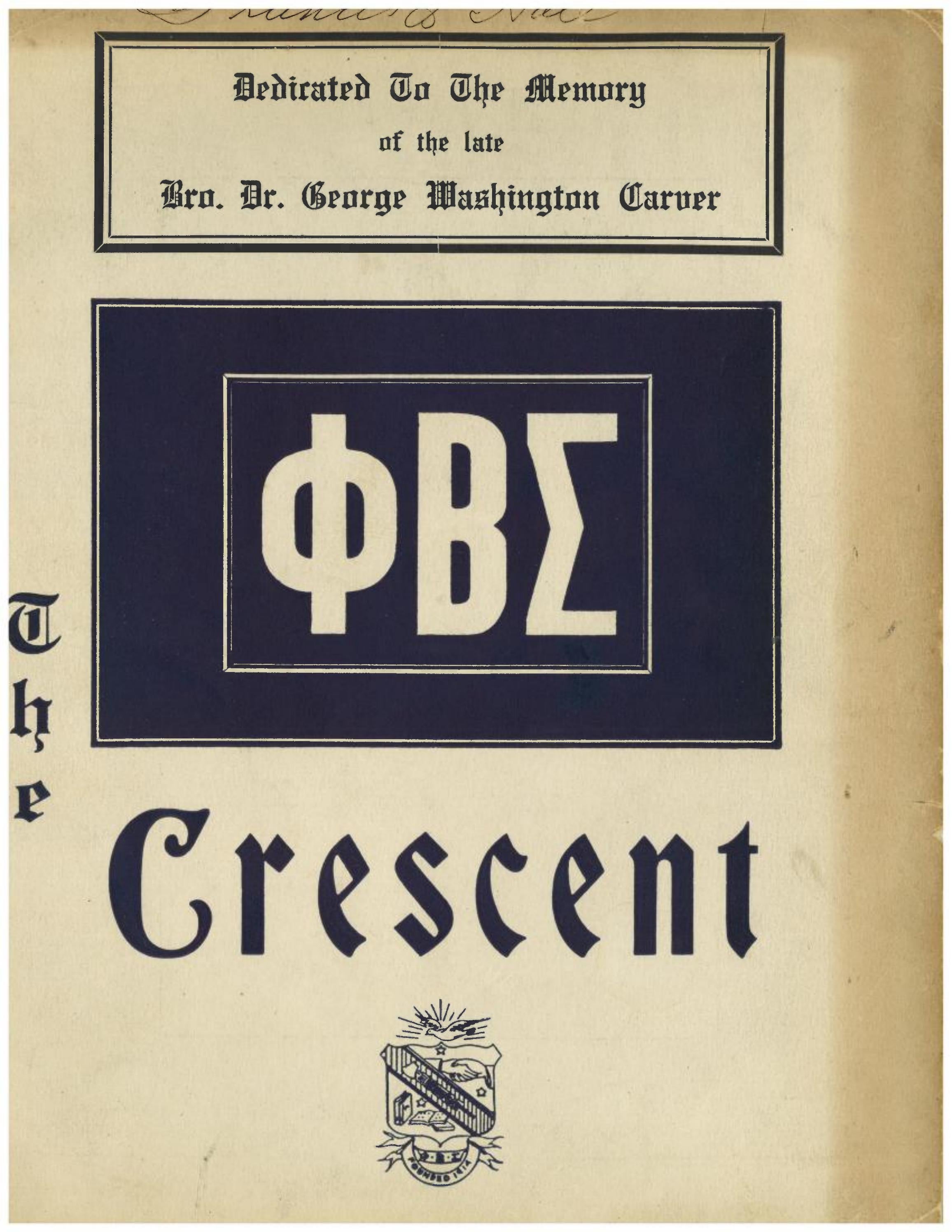 The Crescent Summer 1943 by Phi Beta Sigma Fraternity, Inc. - Issuu
