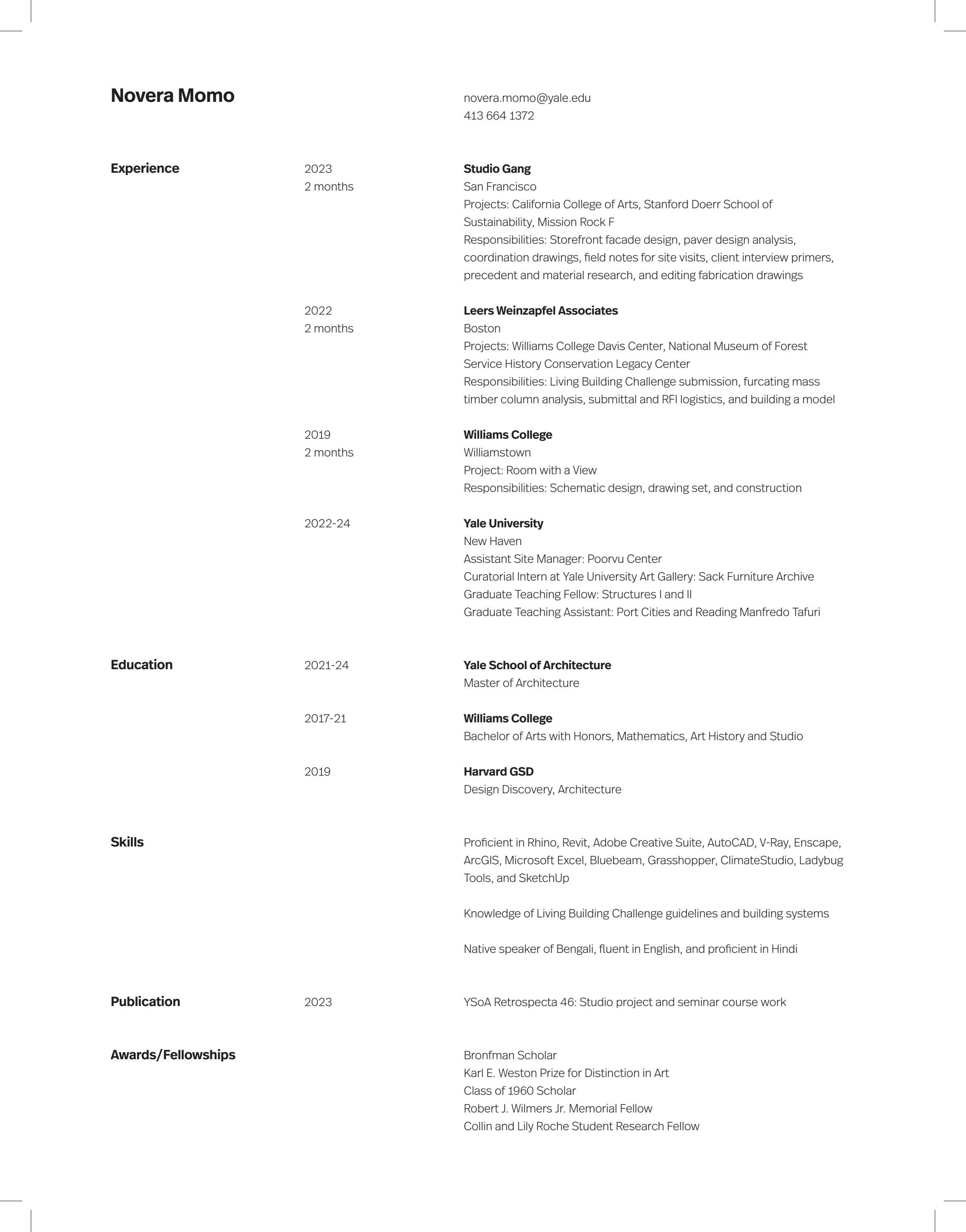 Resume & Work Samples by novera.momo - Issuu