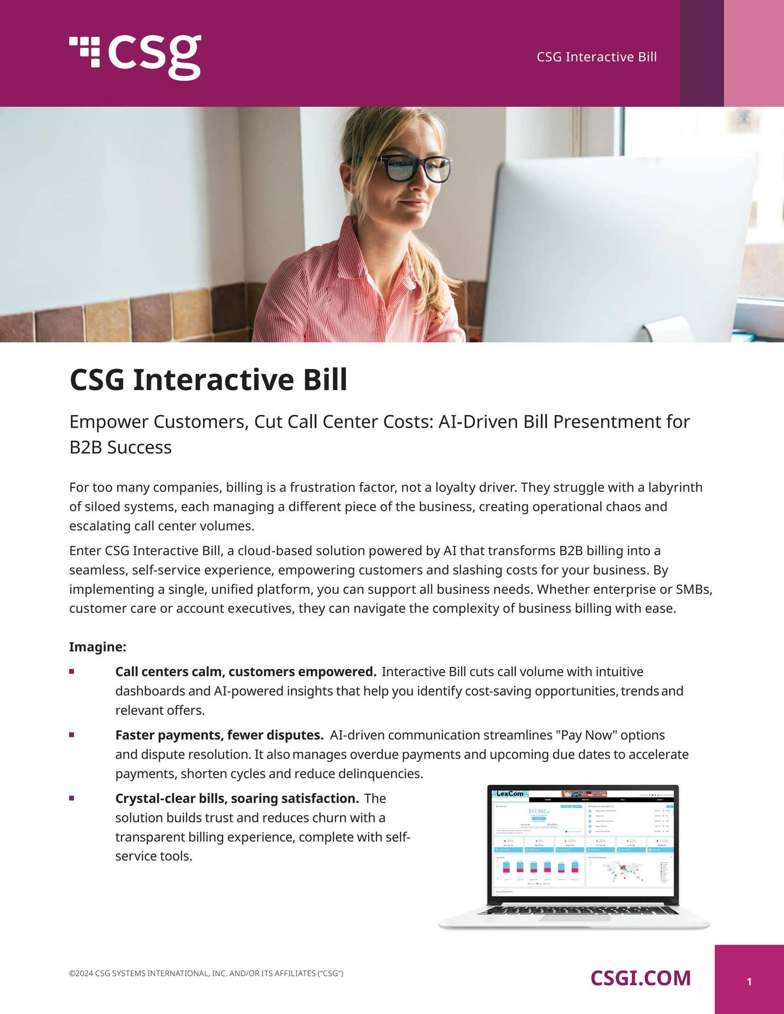 CSG Interactive Bill by CSG Systems - Issuu