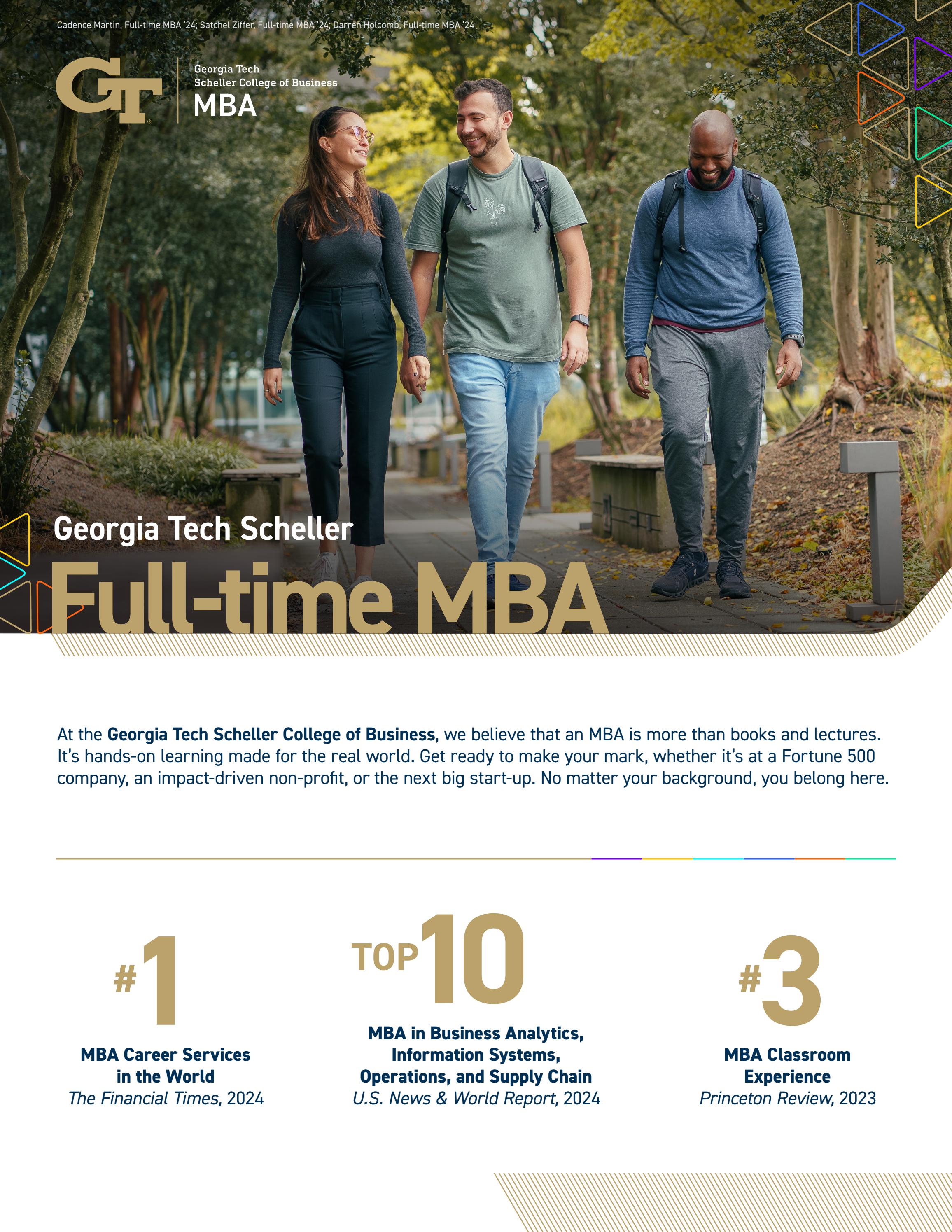 Full-time MBA by Georgia Tech Scheller College of Business - Issuu