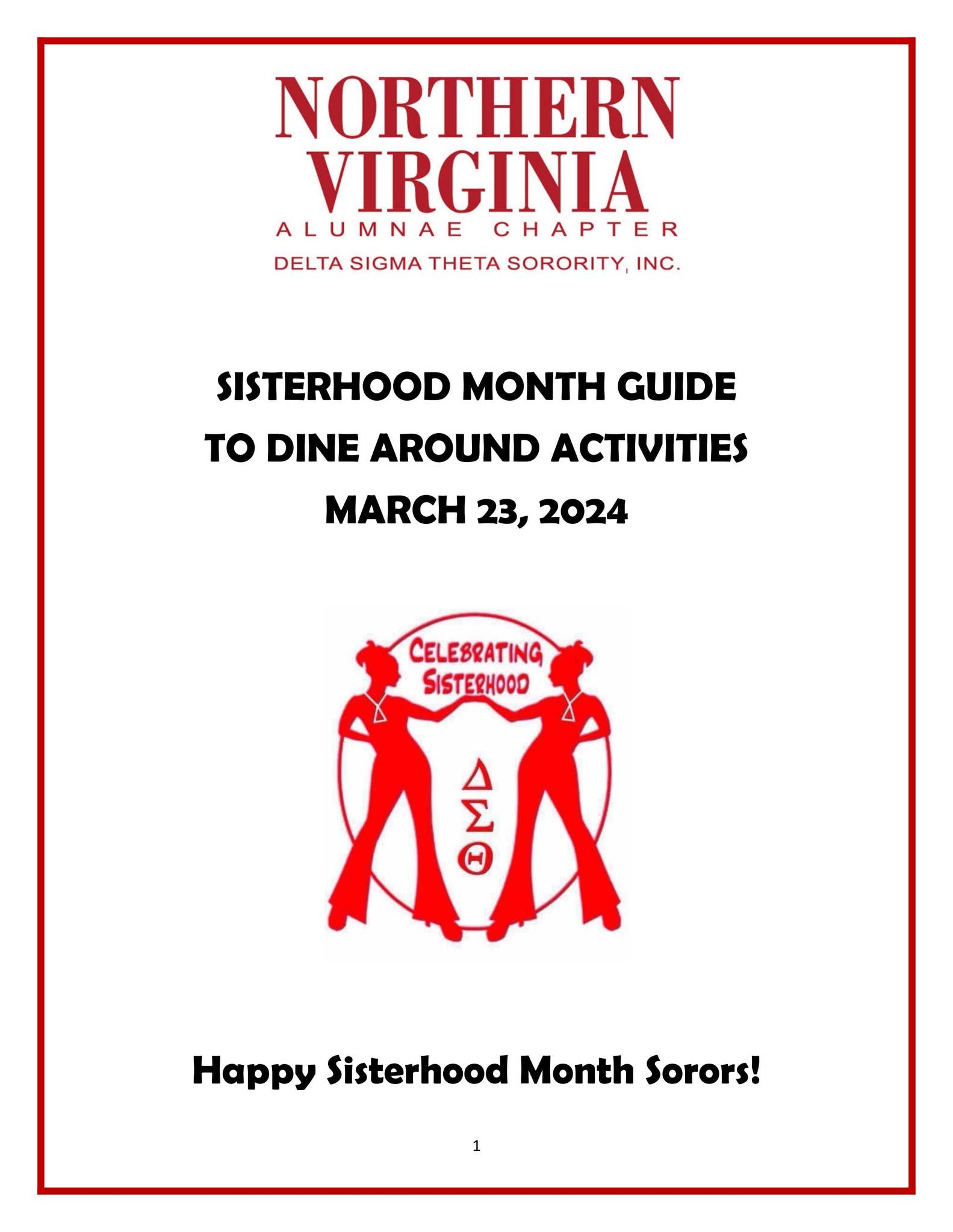 Guide to Sisterhood Momth Dine Around_3-13-24 by Fawn Coleman - Issuu
