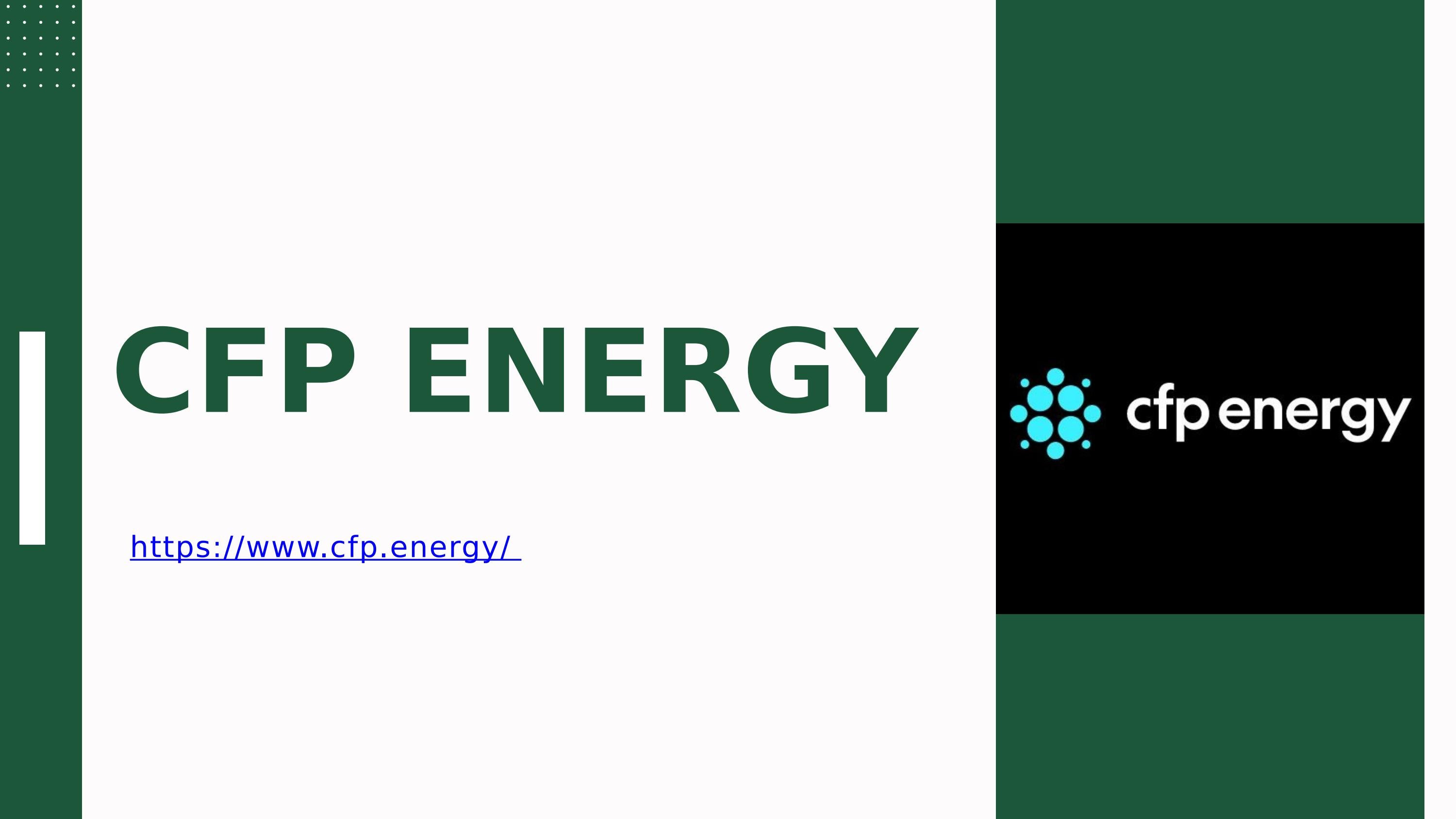 Using Sustainable Fuels to Manage the World Energy Transition by CFP ...