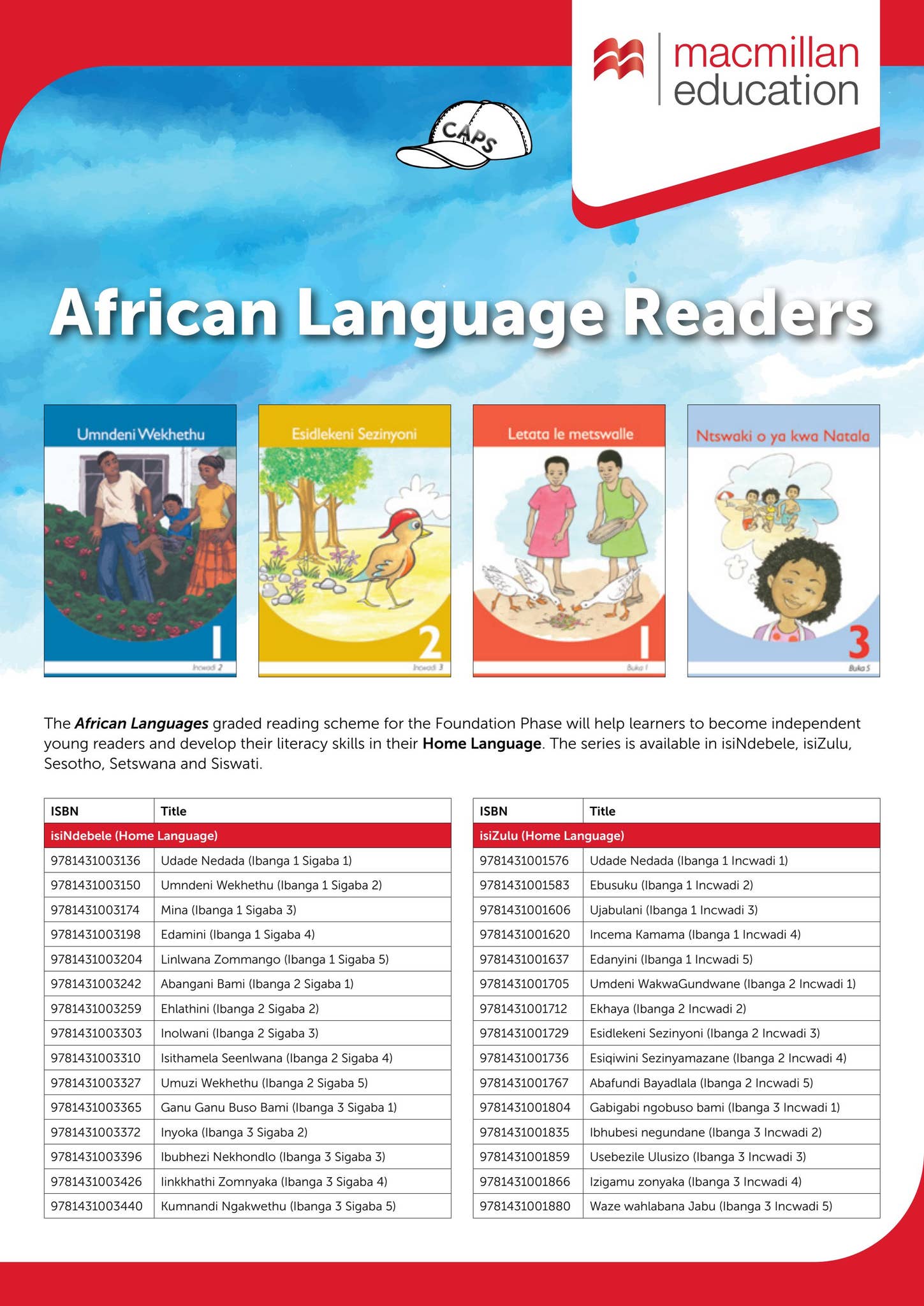 African Language FP Readers Brochure by Macmillan Education South Africa - Issuu