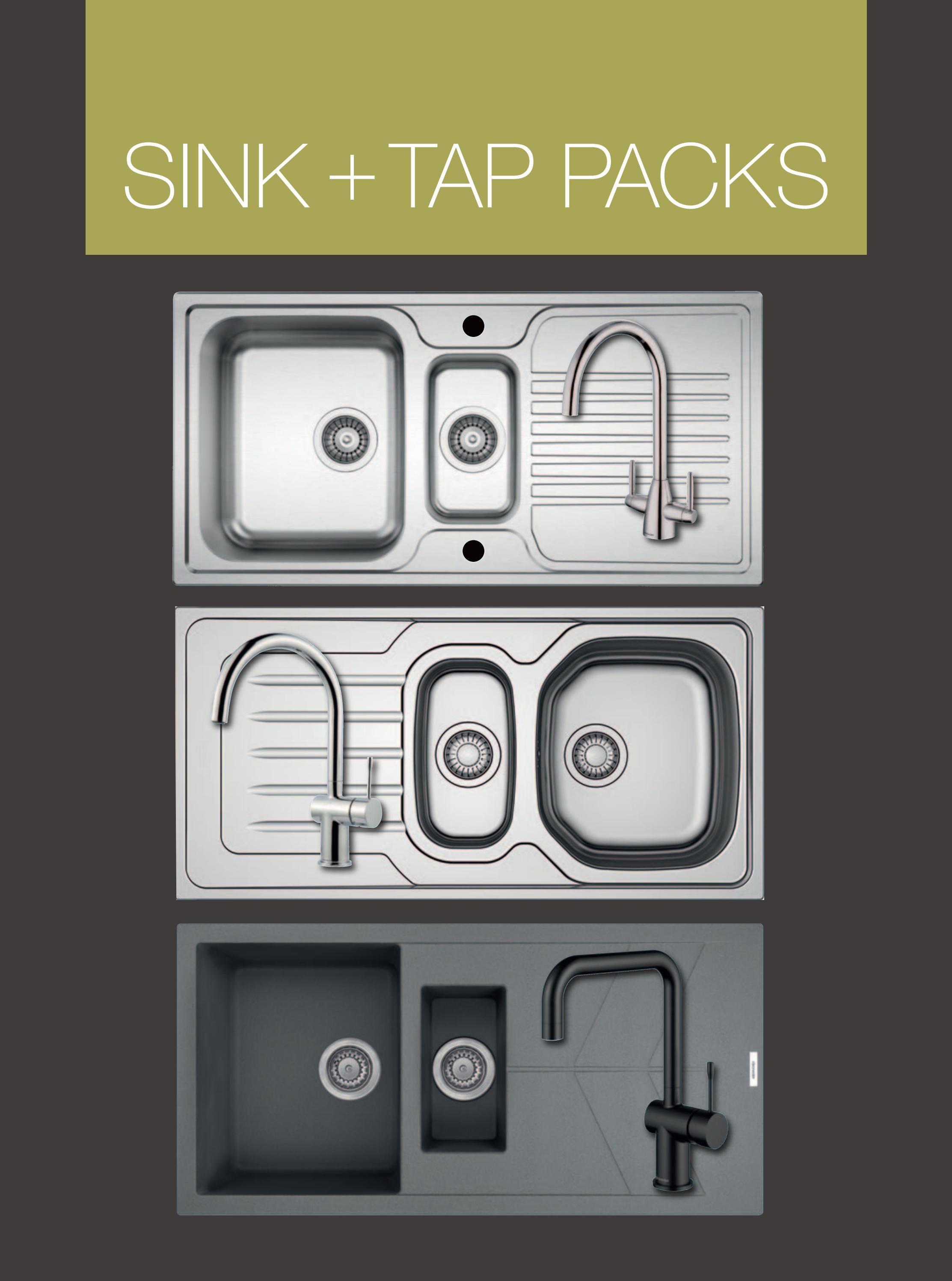 Sterling sink and tap book March 2024 sink & tap packs by Sterling ...