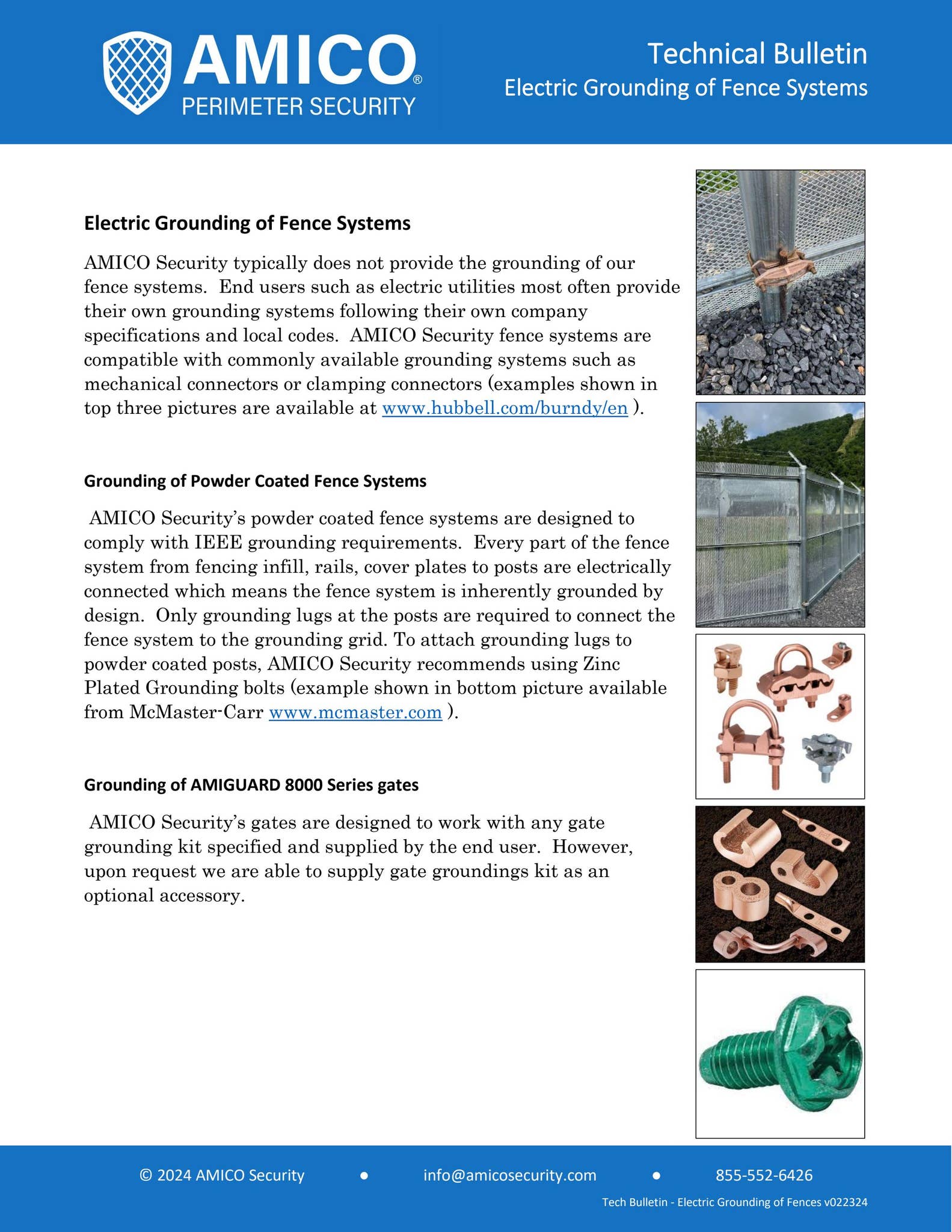 Electric Grounding of Fence Systems by AMICO - Issuu